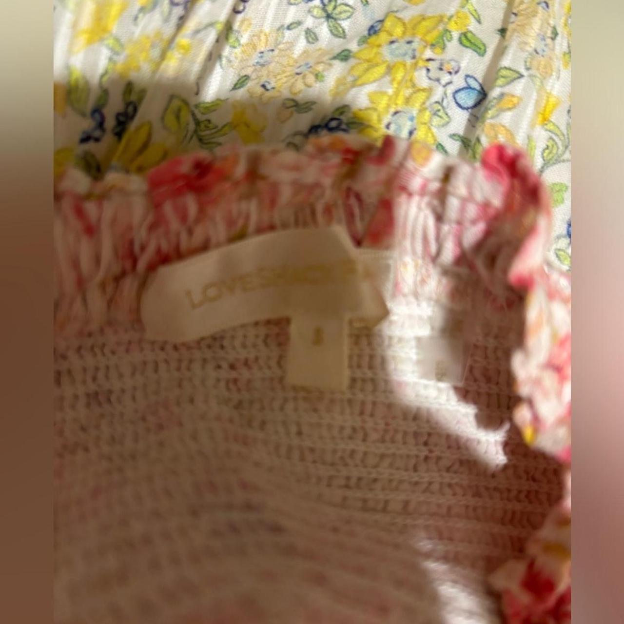 LoveShackFancy Cambria Dress Floral mini dress with... - Depop