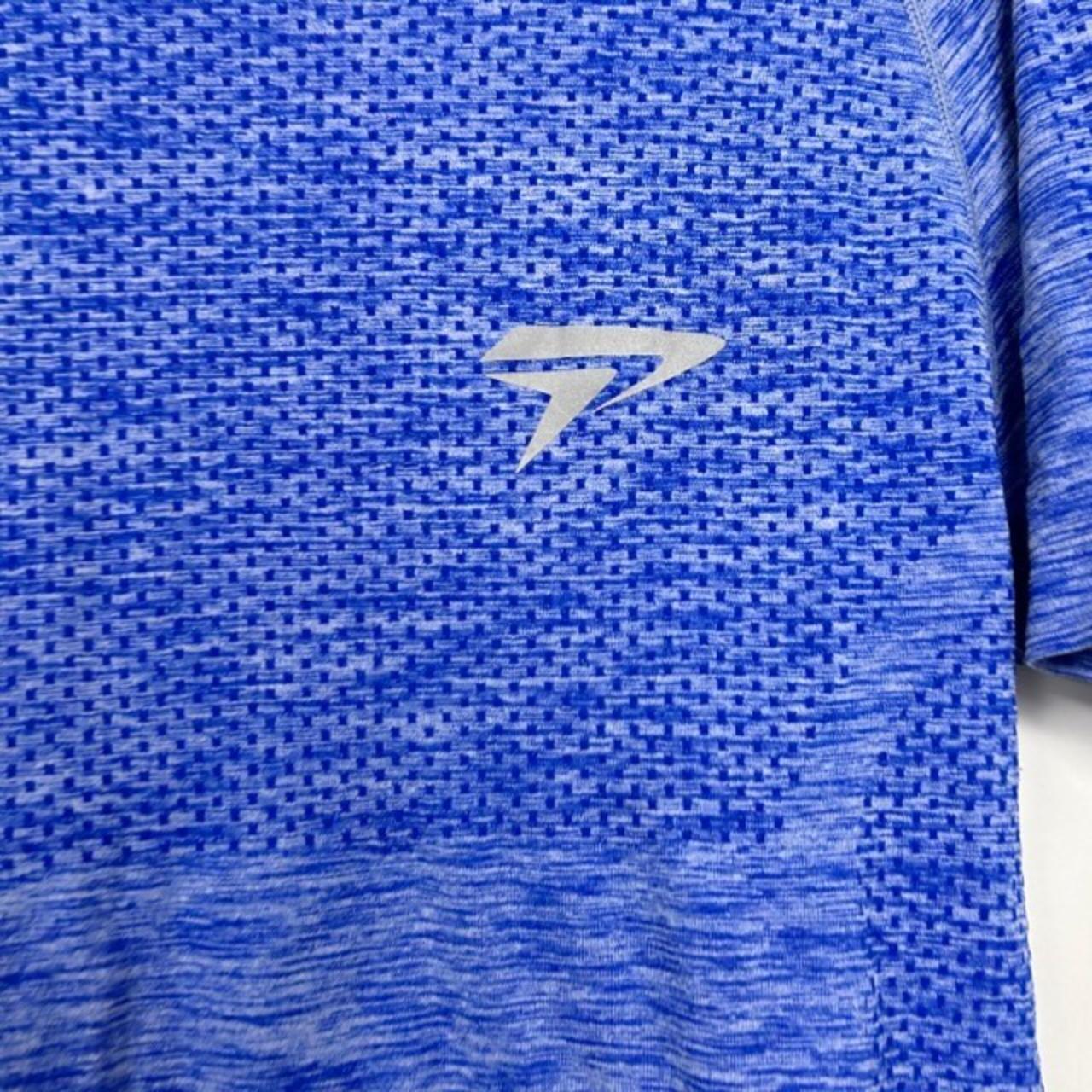 Men's PHYSiQ APPAREL blue workout sports t-shirt.... - Depop