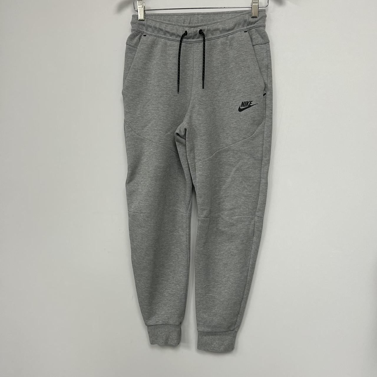 Men’s Nike xs grey jogging bottoms #nike #tracksuit... - Depop