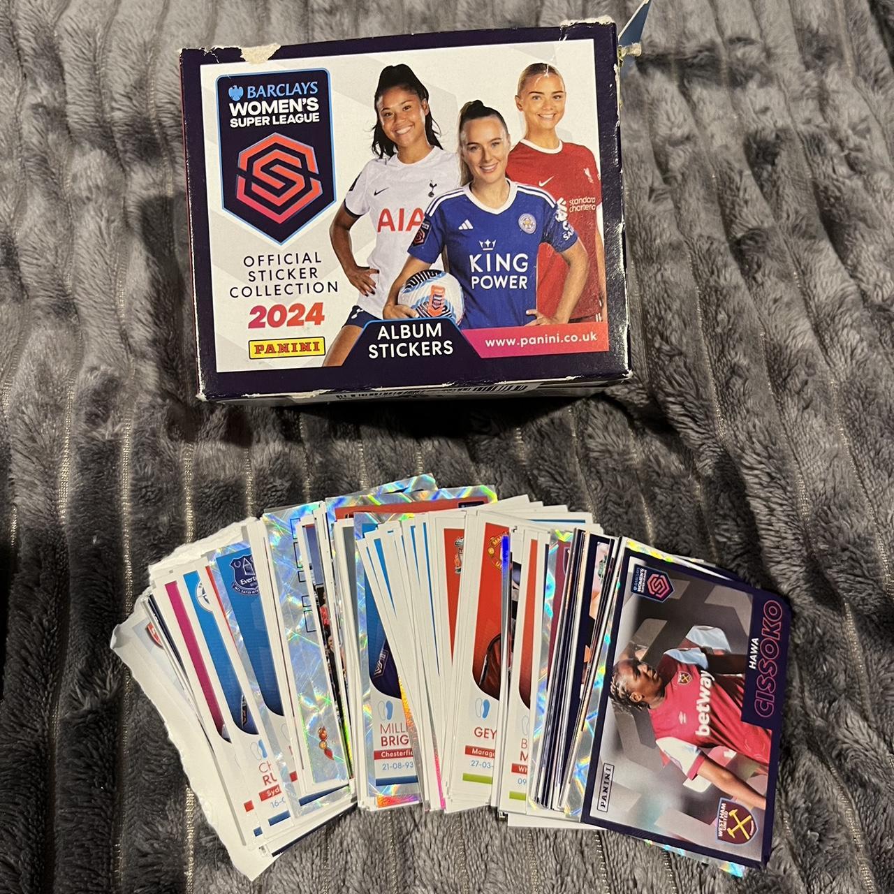 Panini Women’s Super League WSL Stickers. Box is... - Depop