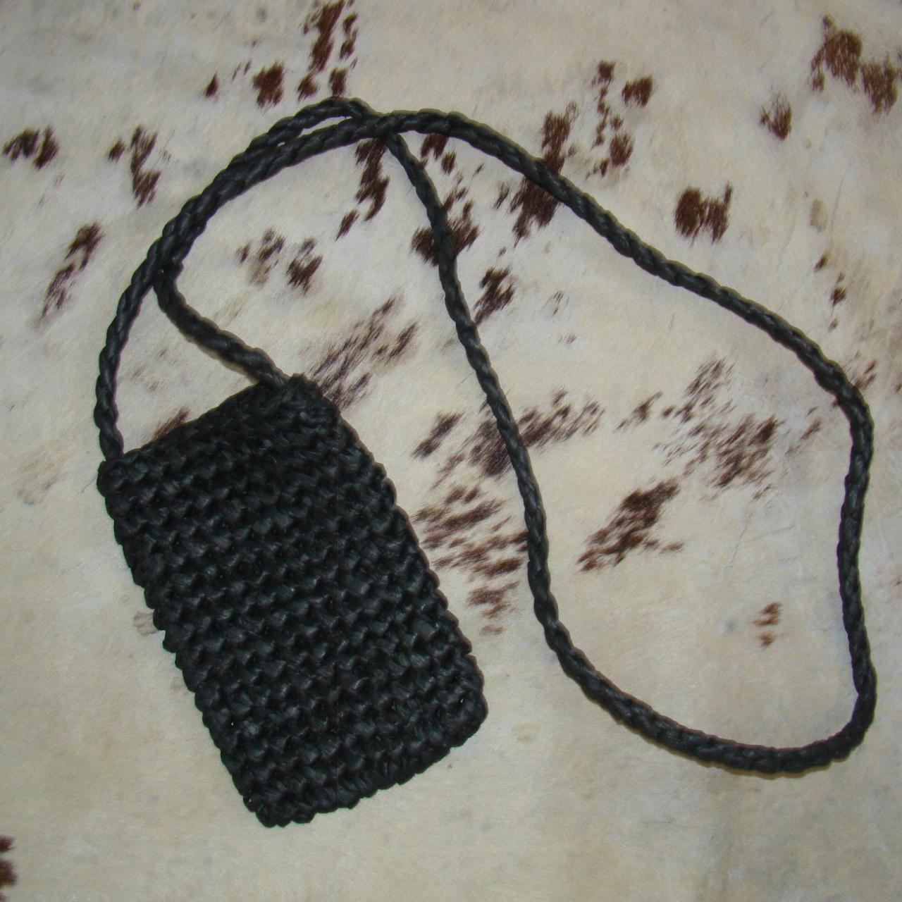 Cutest Black Raffia Woven Straw Mini Purse Thick... - Depop