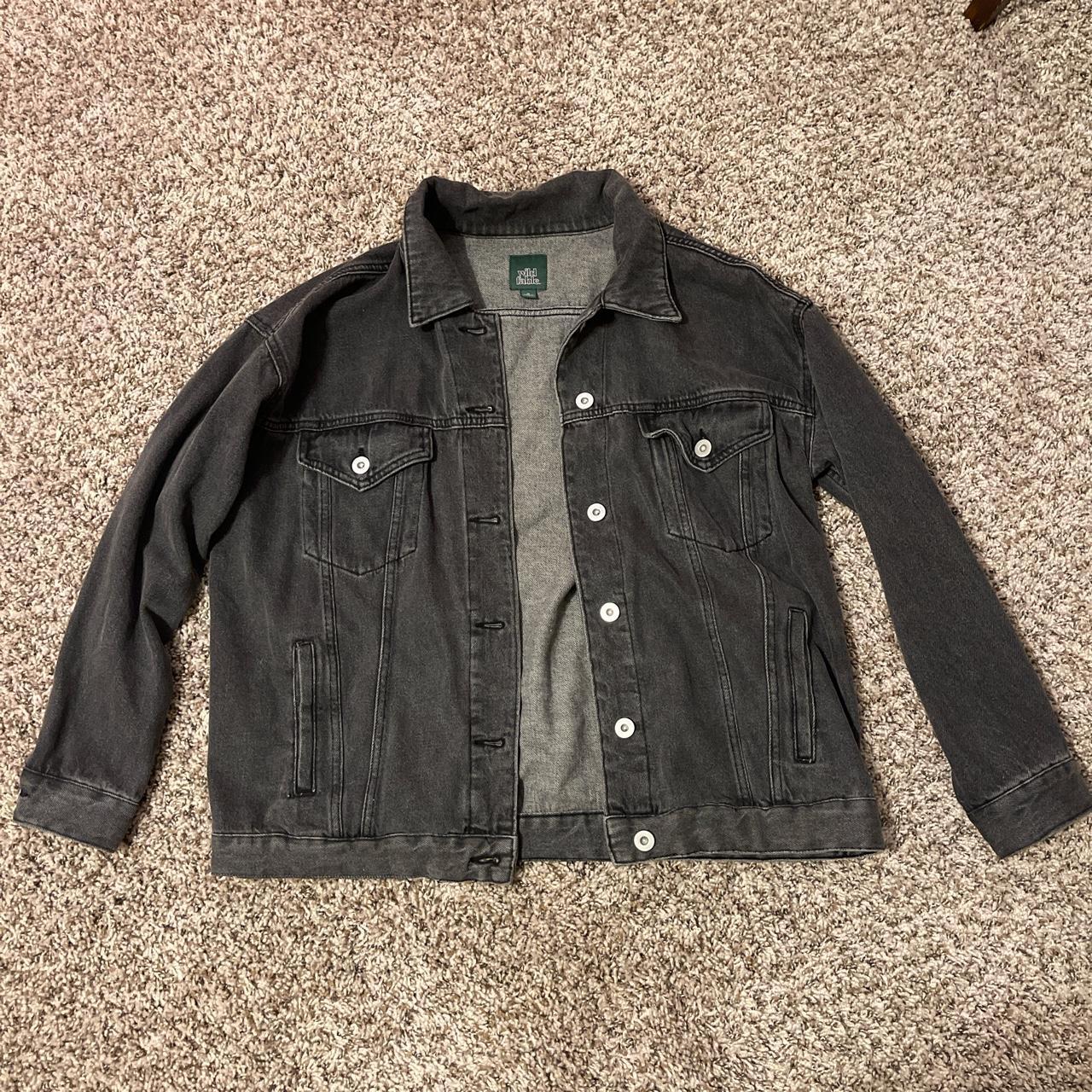 women's wild fable jean jacket oversized denim... - Depop