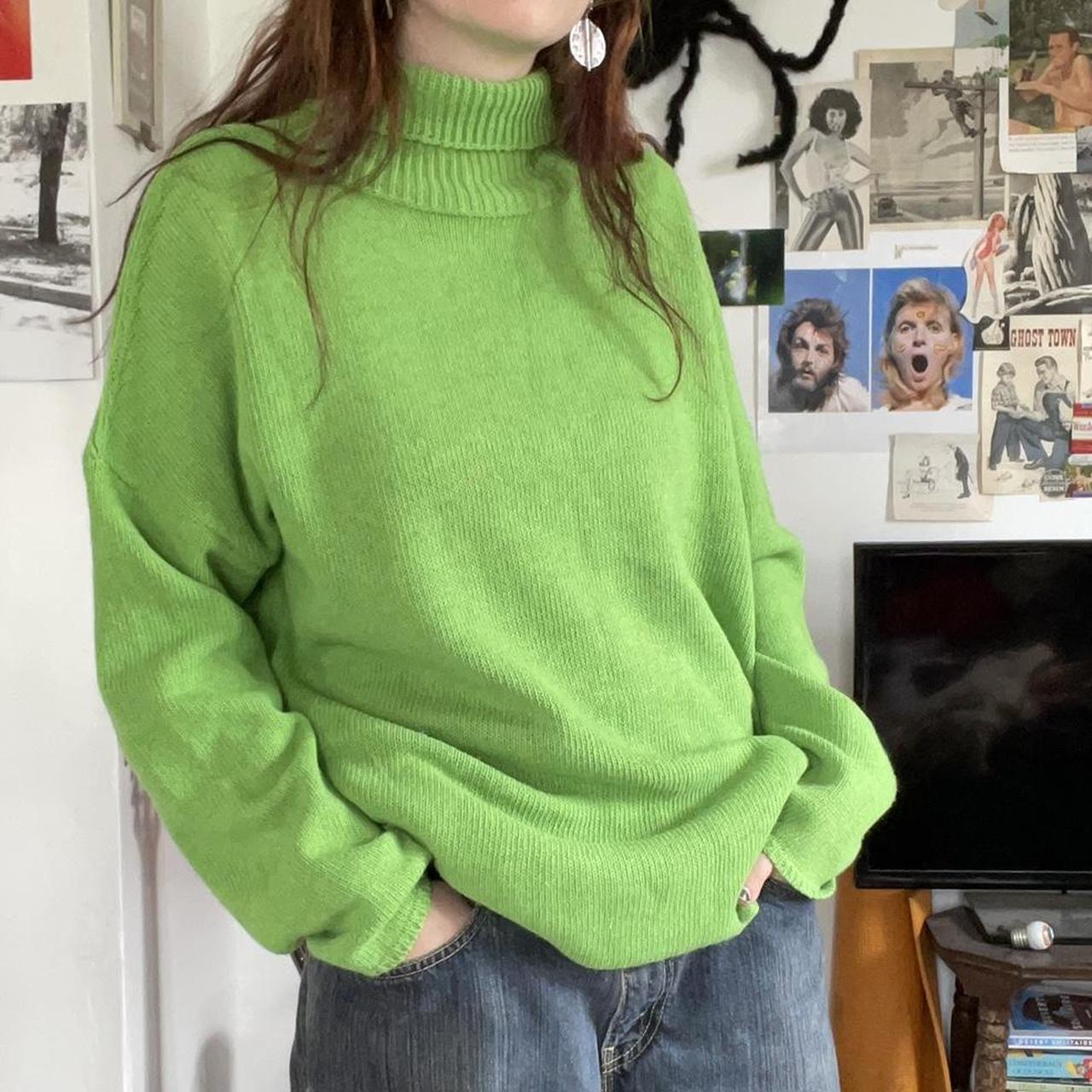 Women's Green Jumper | Depop