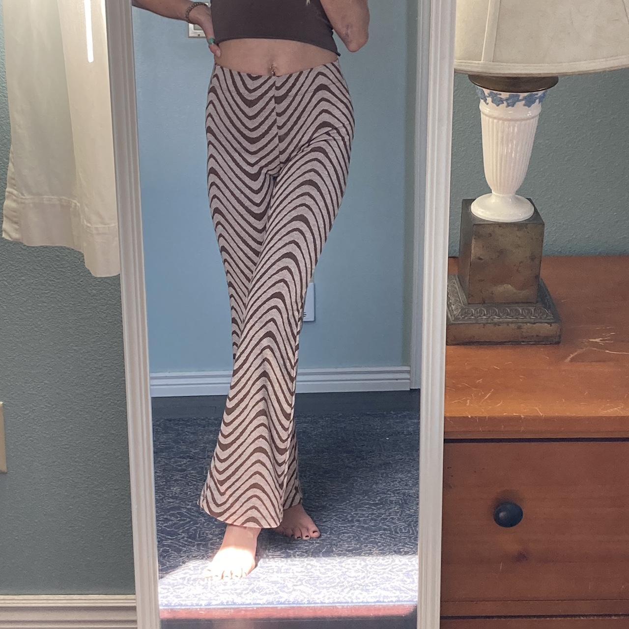 Urban Outfitters funky flare pants size xs #70s... - Depop