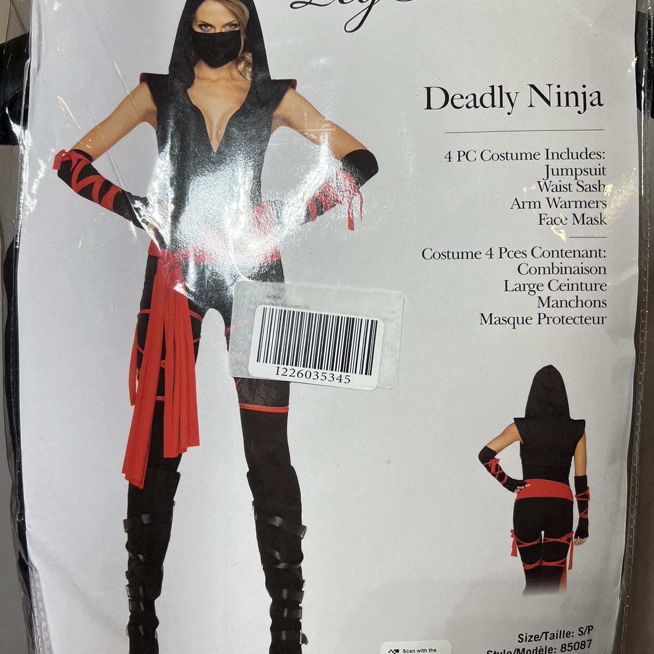 FASHION NOVA DEADLY NINJA COSTUME 🥷 BRAND NEW full... - Depop
