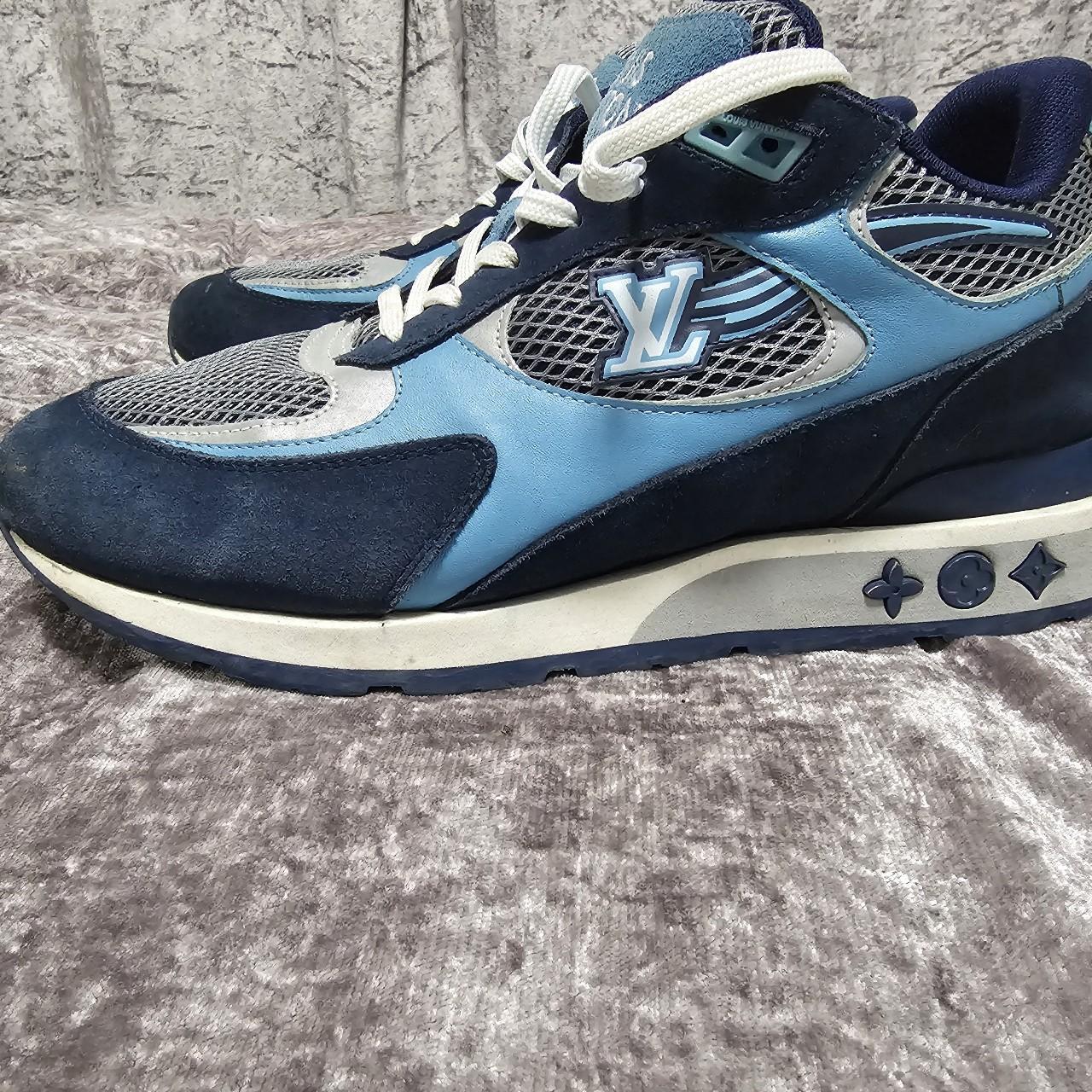 Vuitton trainers boxed used like new - Depop