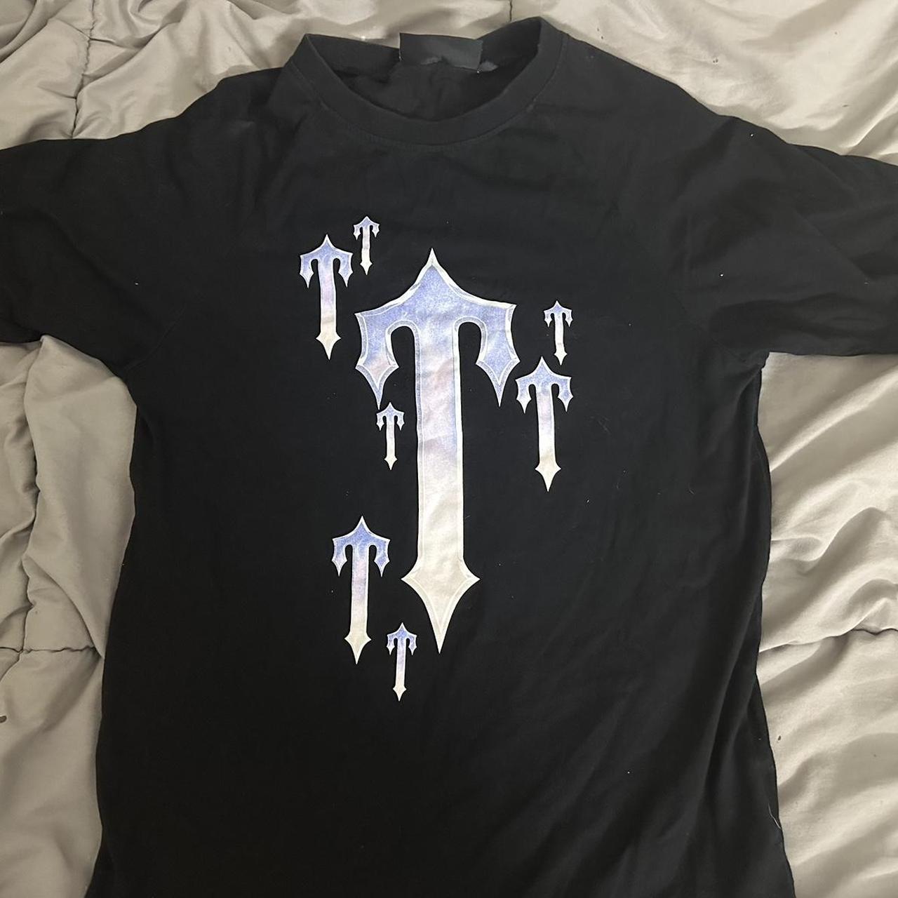 black trapstar t shirt -size xs -worn a few times -£20 - Depop