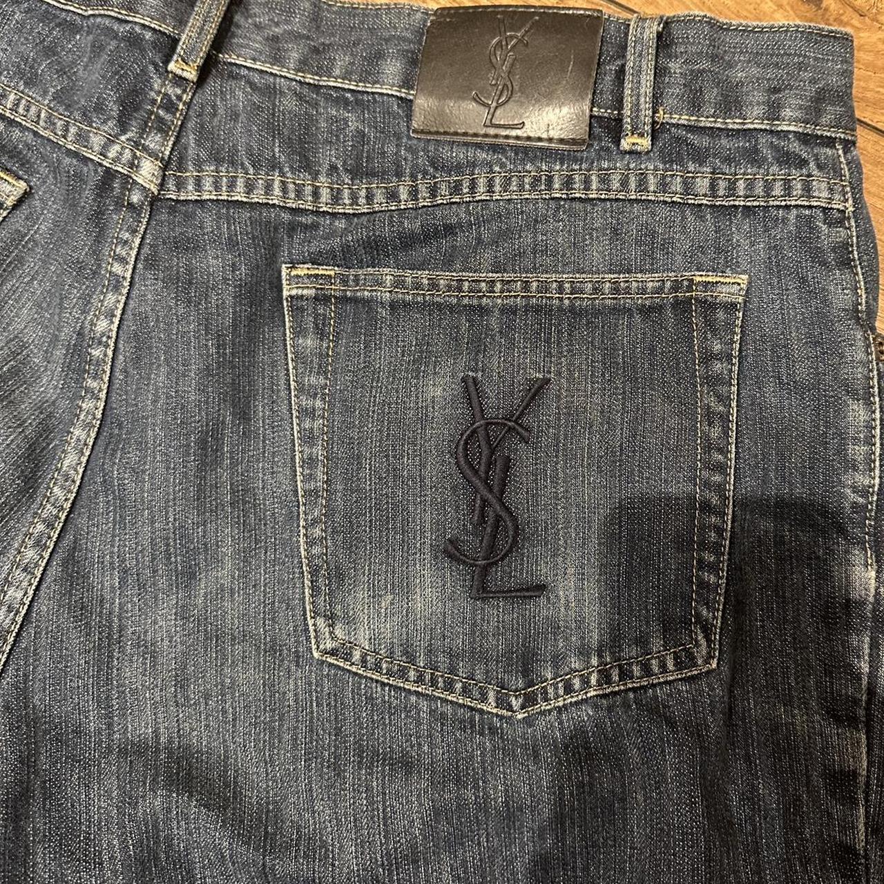 YSL jeans In good condition Waist 38 - Depop