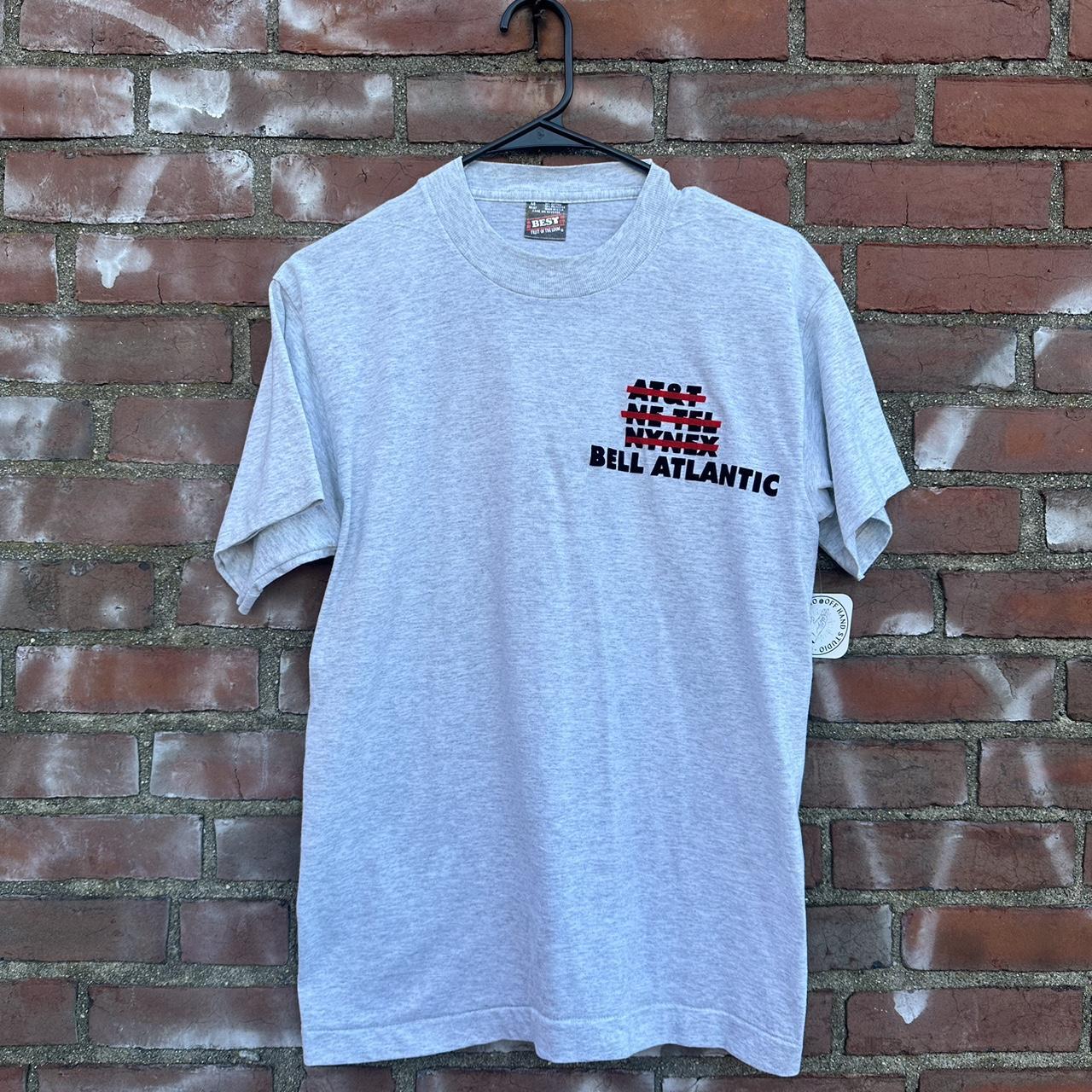 Vintage Bell Atlantic Cell Phone Company Promo Shirt... - Depop