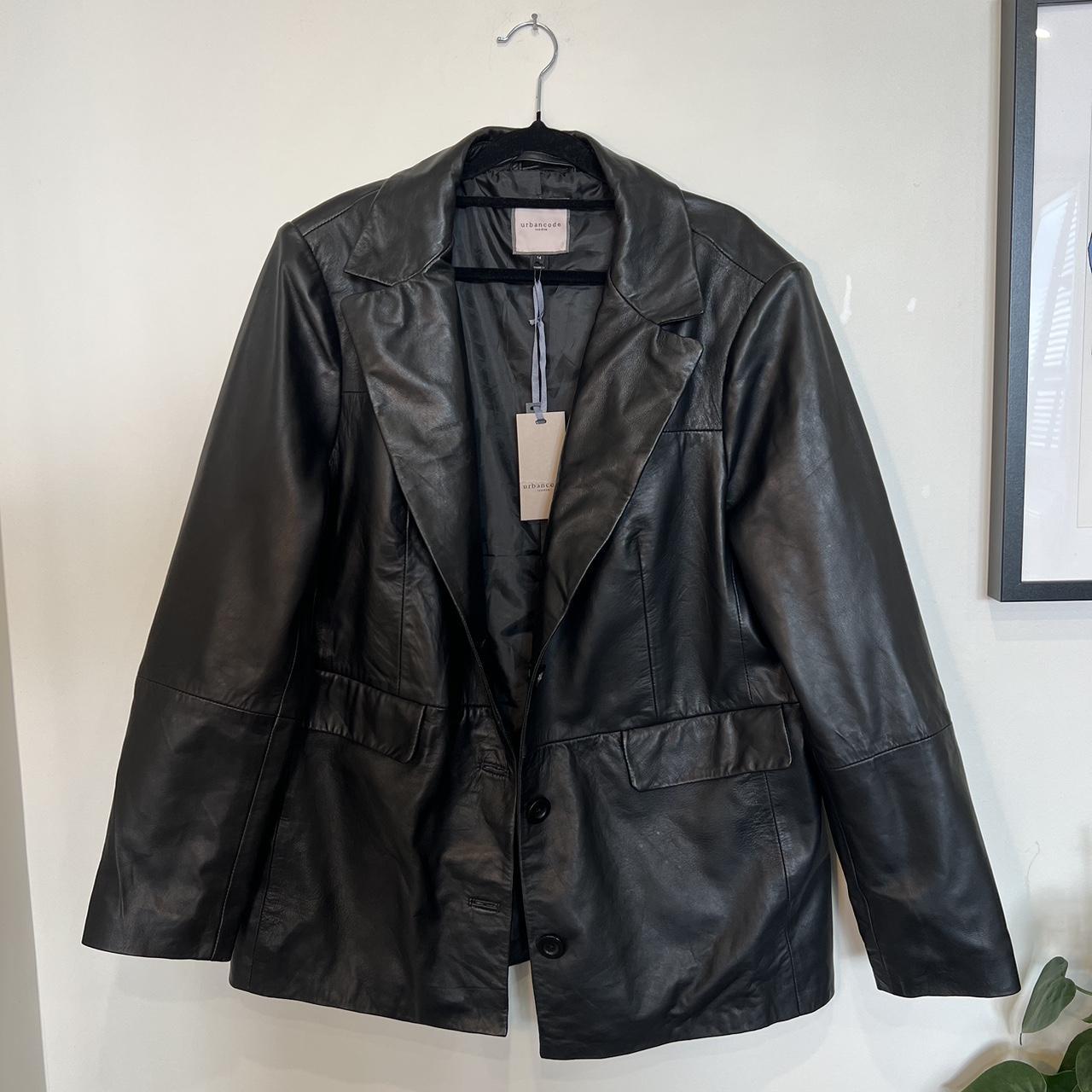 Urbancode genuine leather jacket. BNWT. Wanted this... - Depop