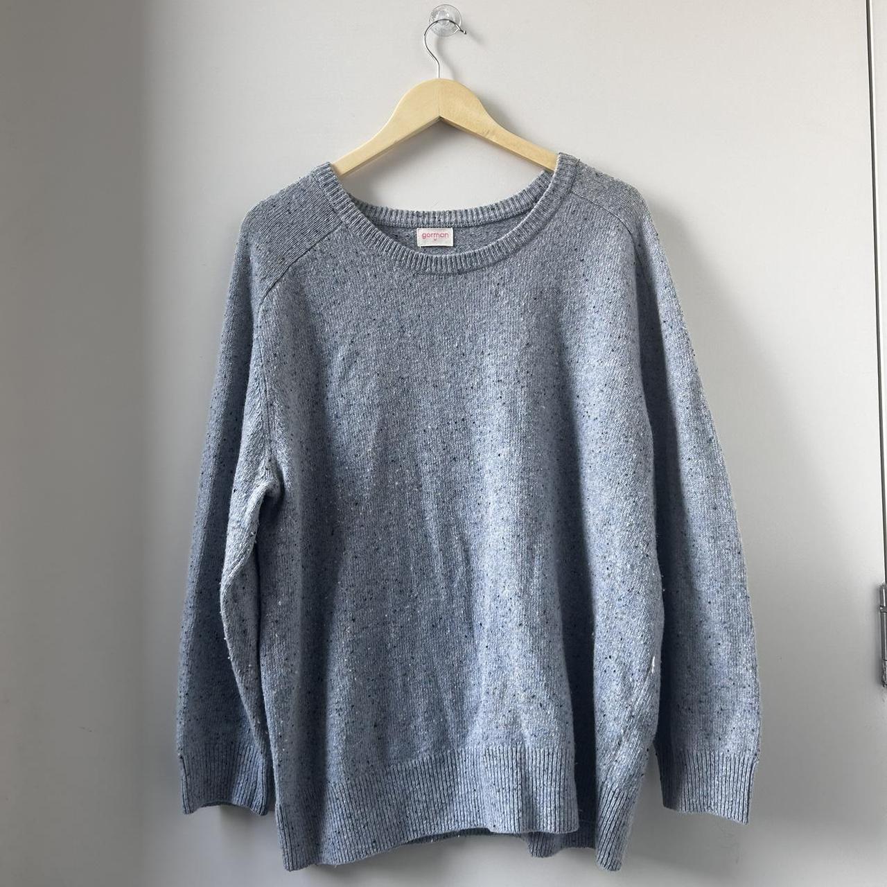 Gorman light blue wool jumper Woman’s size medium... - Depop