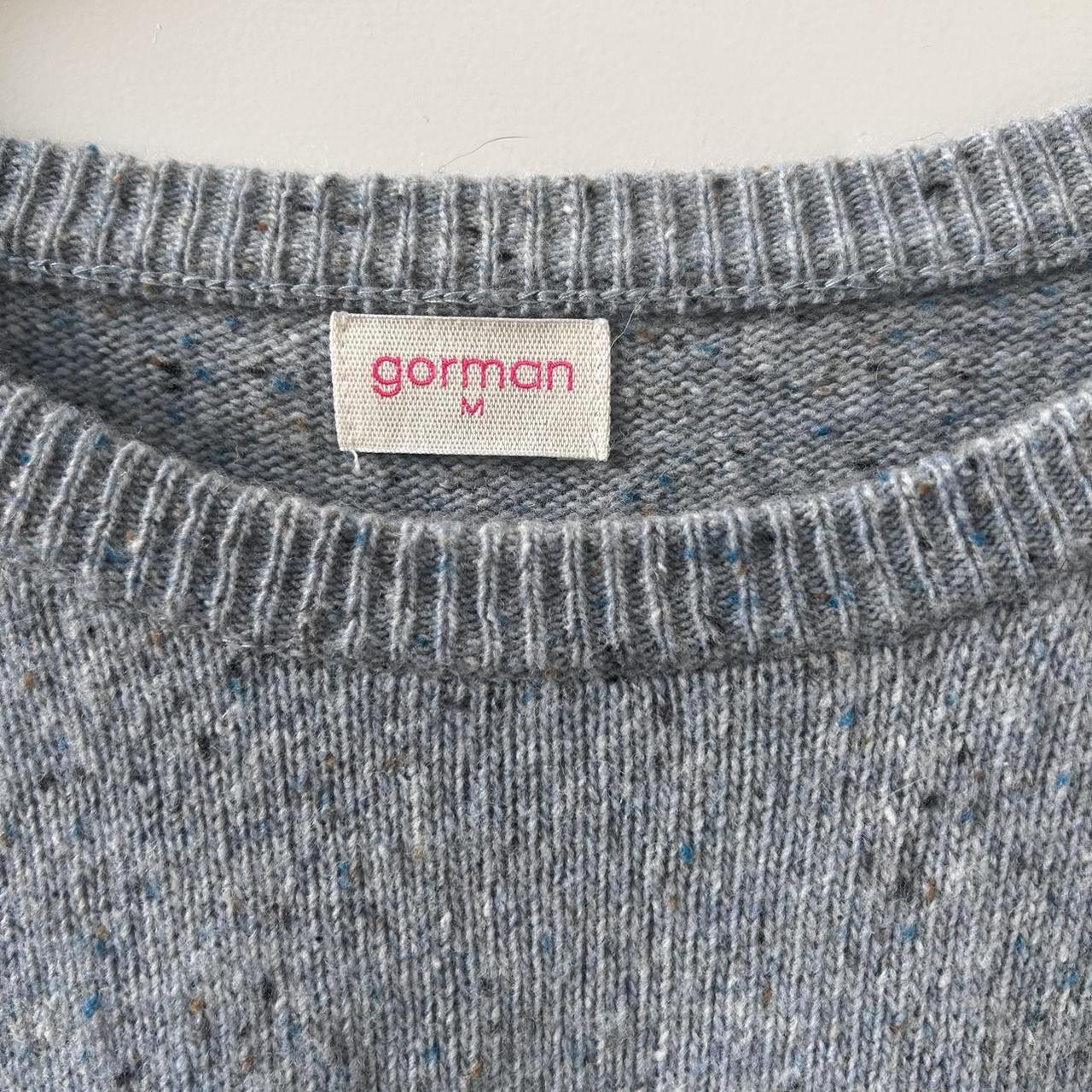Gorman light blue wool jumper Woman’s size medium... - Depop