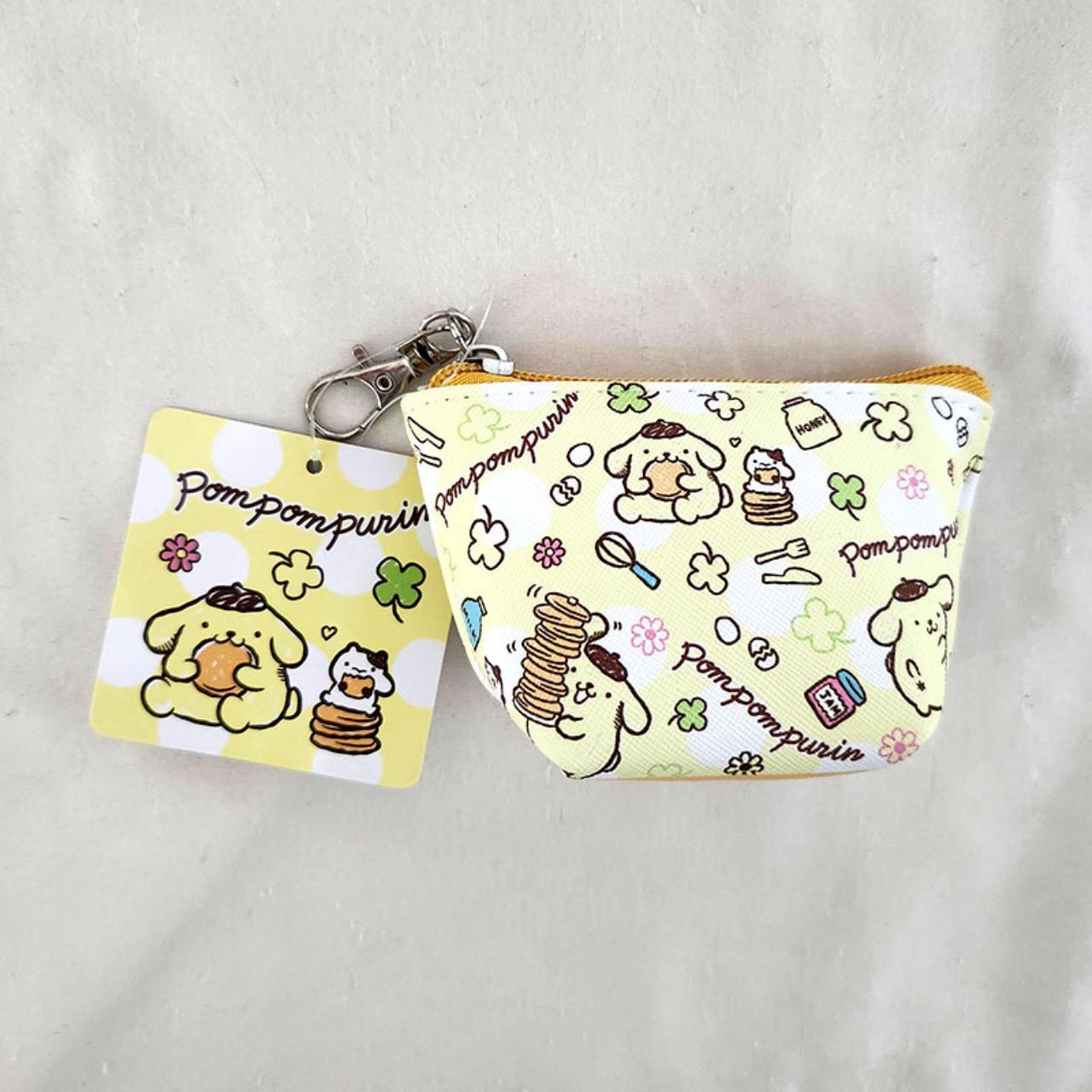 Sanrio Pompompurin Zipper Coin Purse Pouch... - Depop