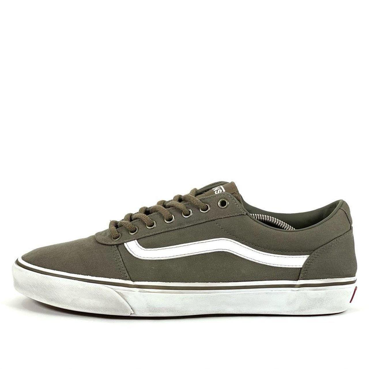 Size: 13 Brand: VANS Material: Canvas | Leather... - Depop