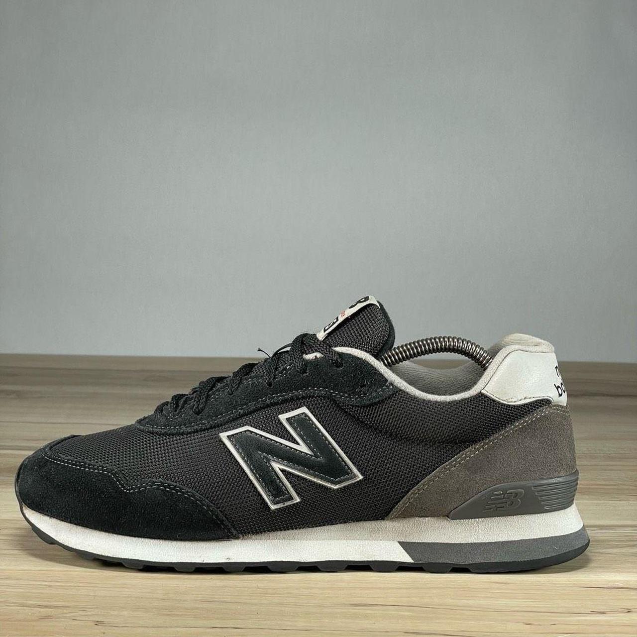 New Balance 515 Mens 10.5 Black Grey Suede Classic... - Depop