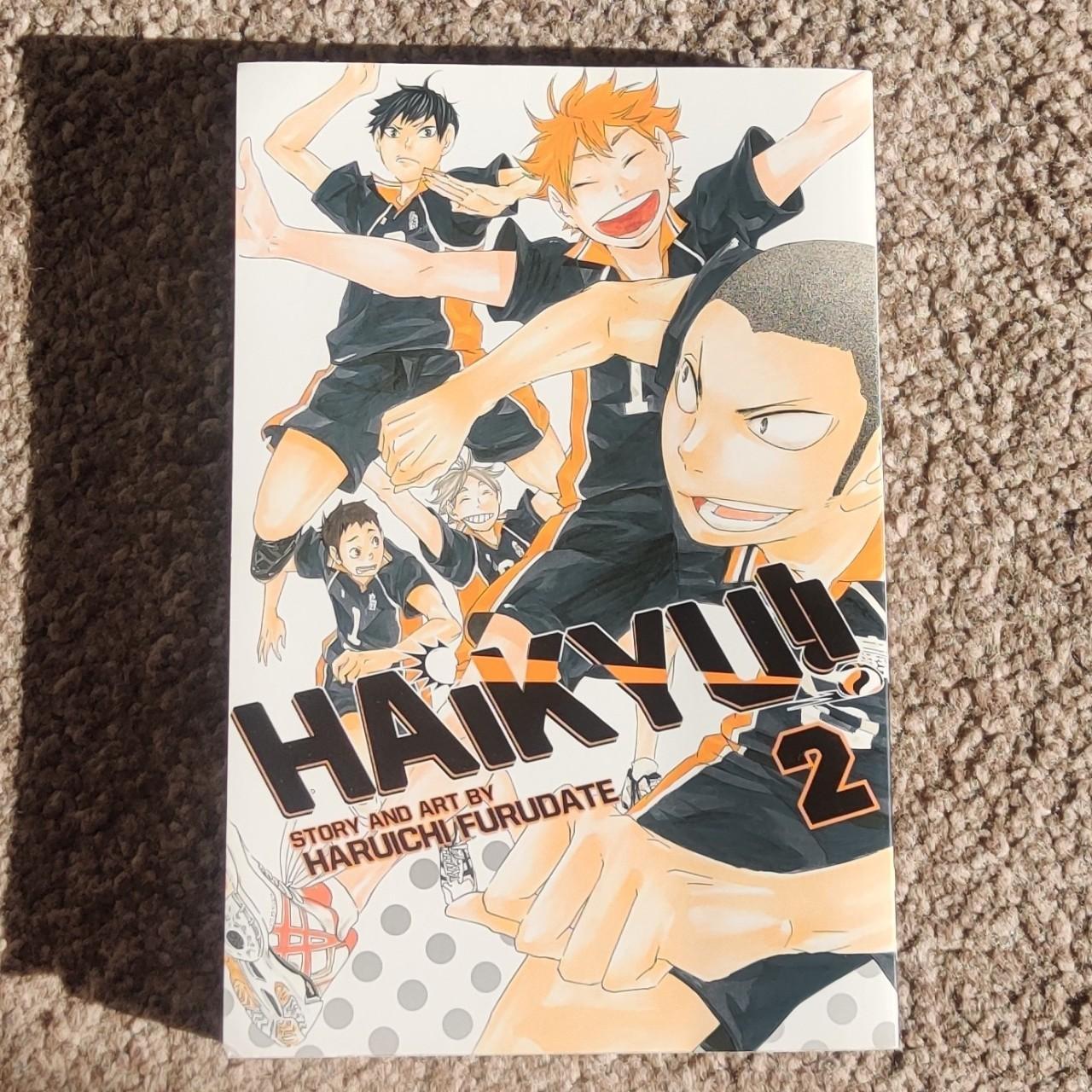 Haikyuu manga books 1,2 and 3 All brand new and in... - Depop