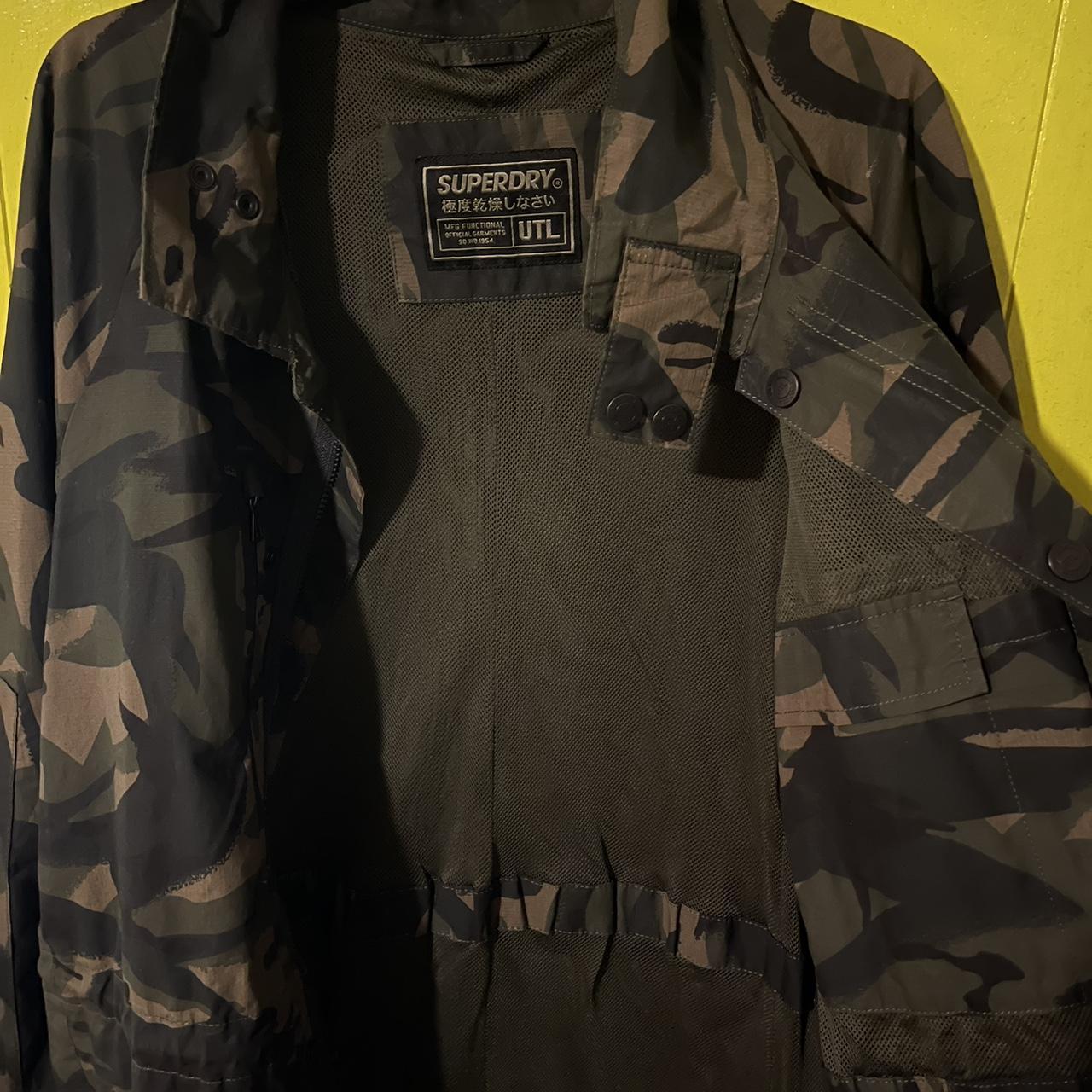 Brand- Superdry Combat army jacket Functional... - Depop
