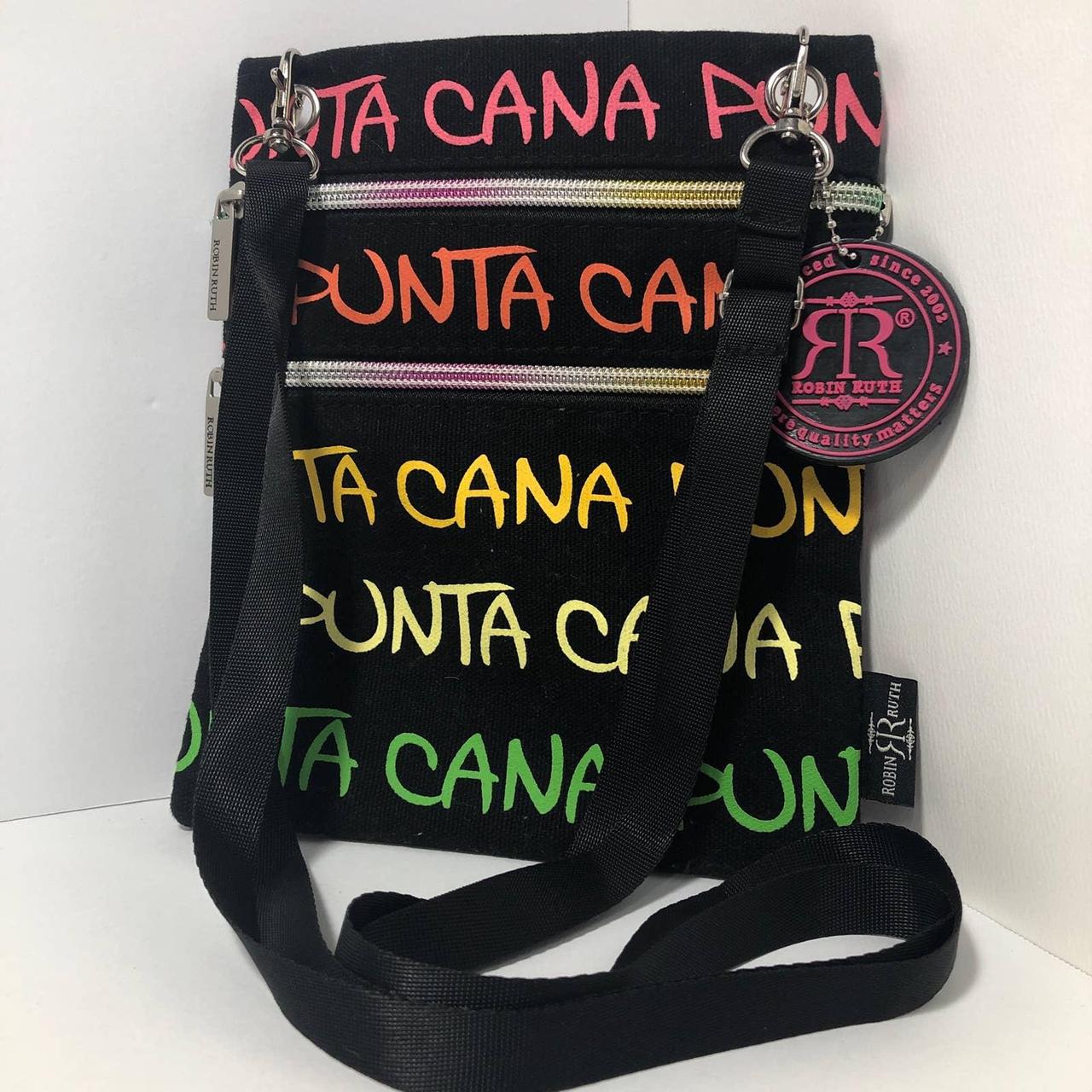 Robin Ruth Black PUNTA CANA Crossbody Bag Small W... - Depop