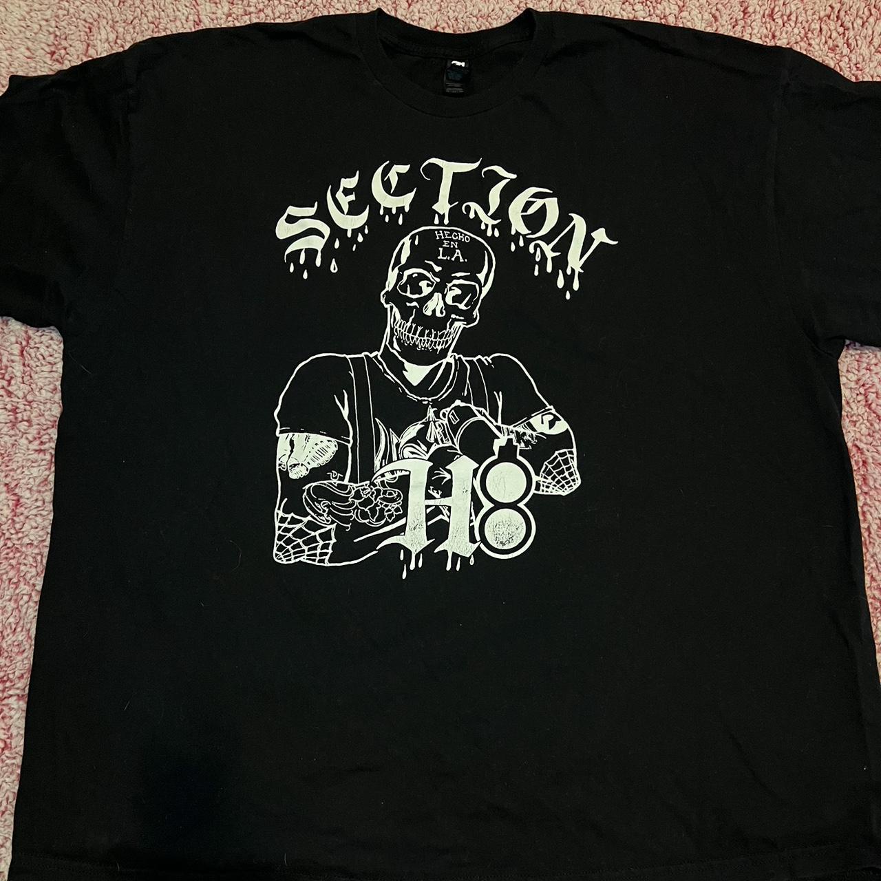 Section H8 shirt worn a couple times in good... - Depop