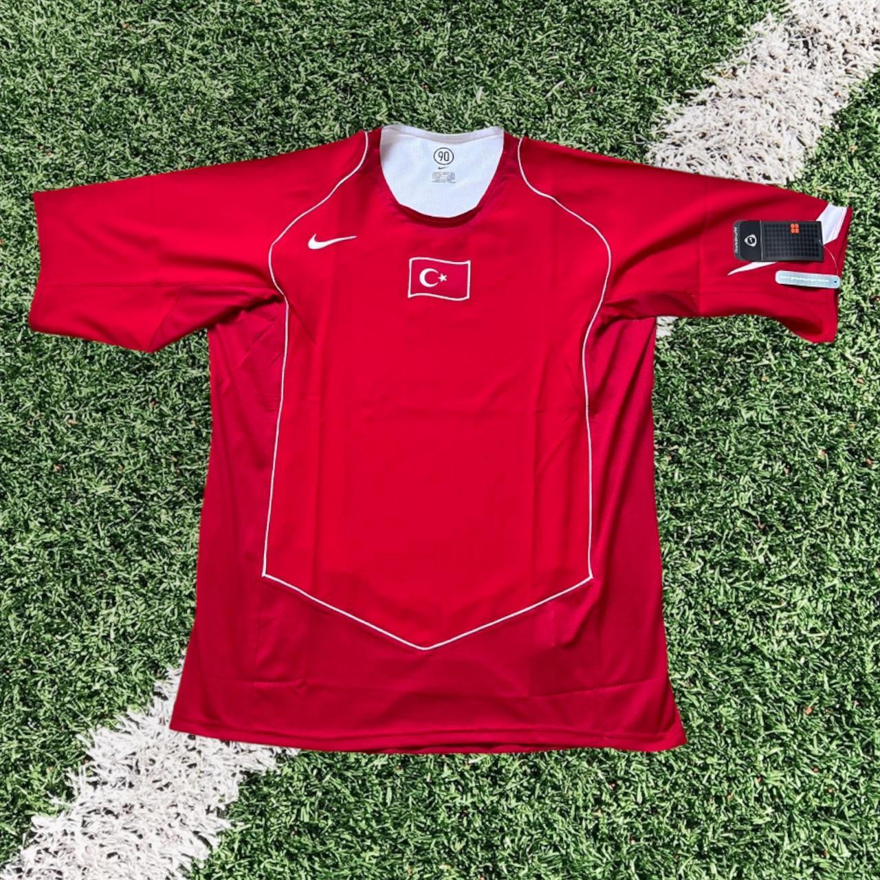 Turkey Football Shirt 2004 Nike Home Kit BNWT Men’s... - Depop