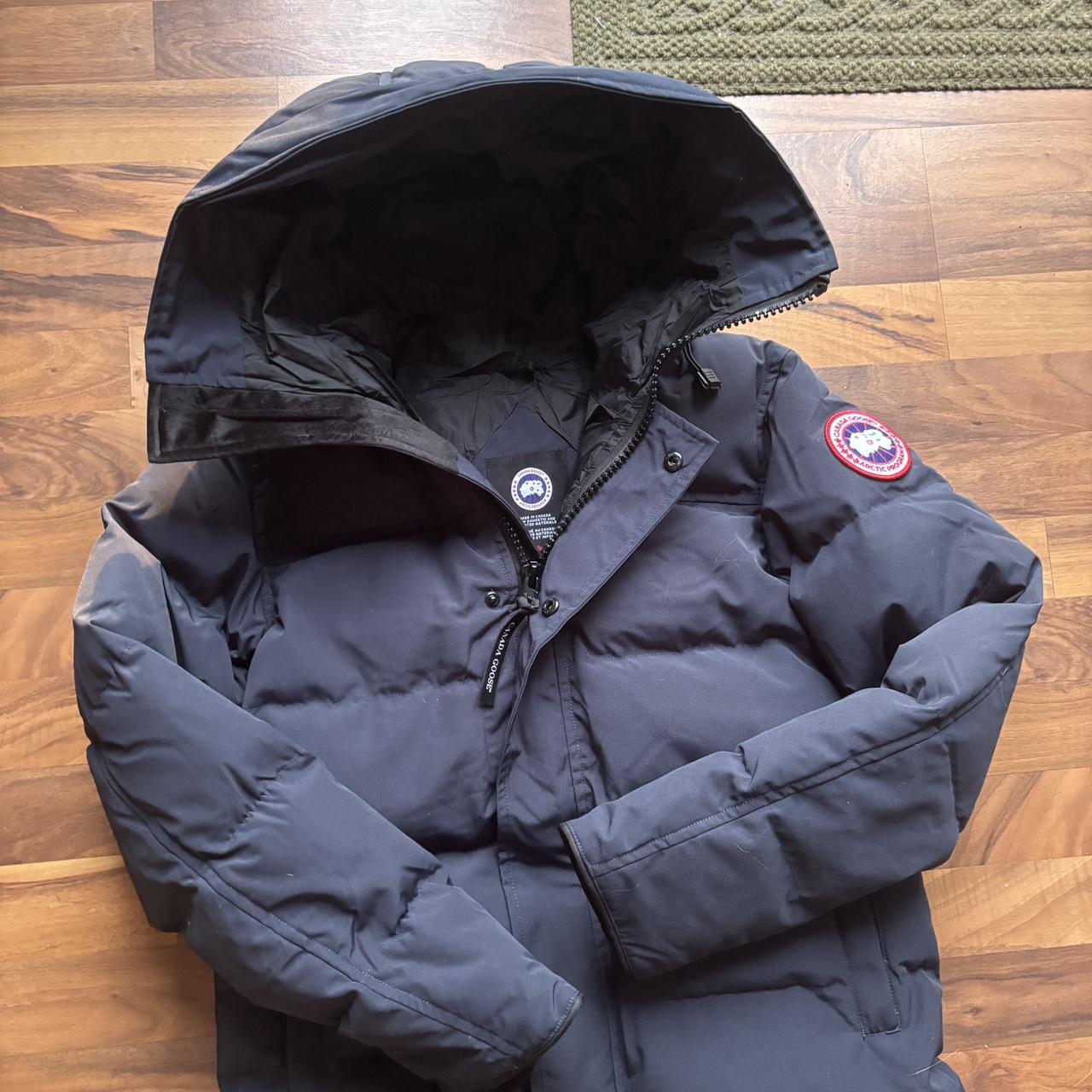Navy Canada goose macmillan | Depop