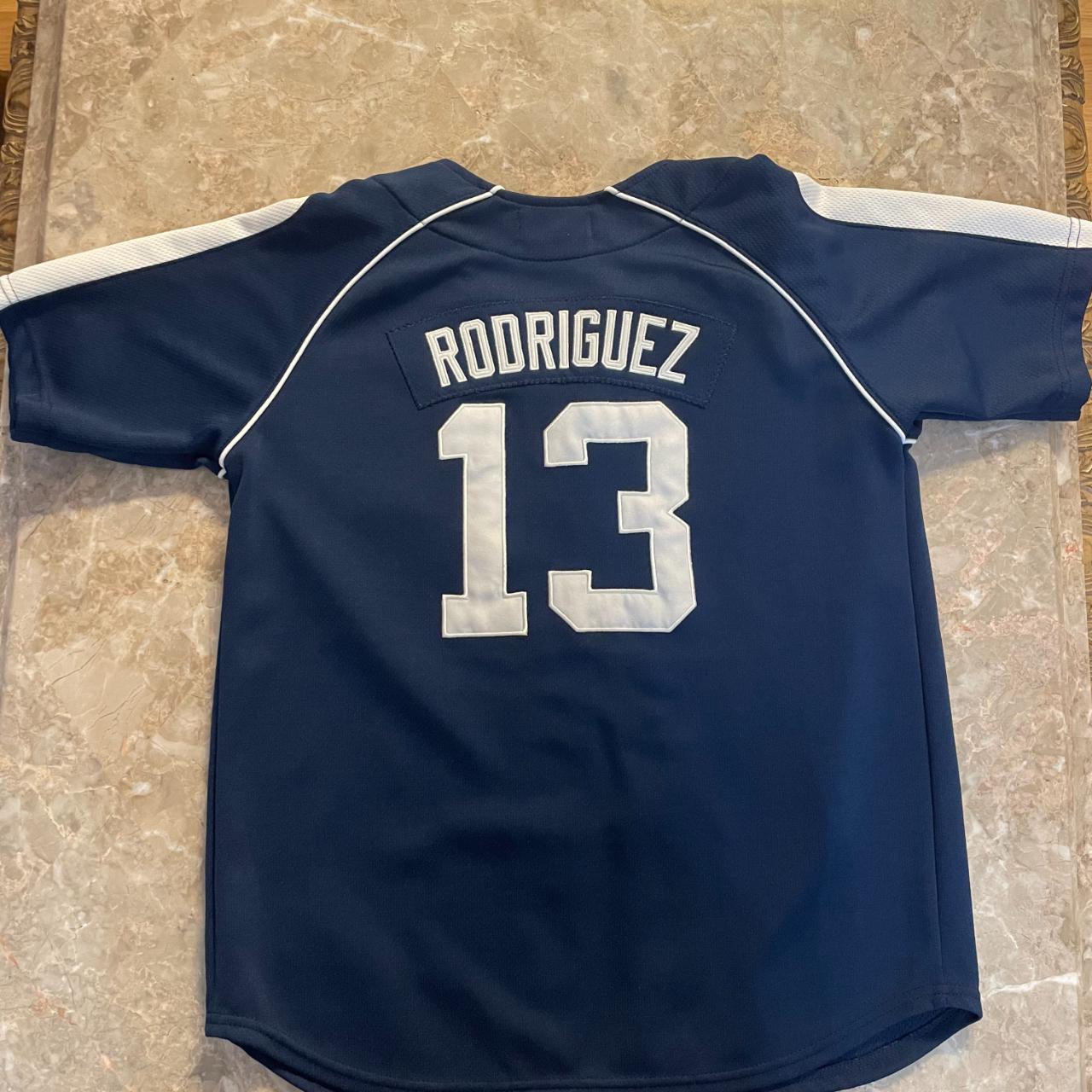 vintage new york yankees, alex rodriguez, navy blue... | Depop