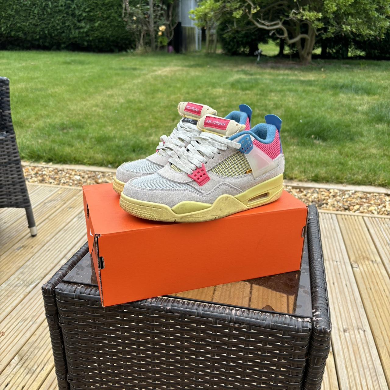 Jordan 4 guava Size -uk 7 Shipped without original... - Depop