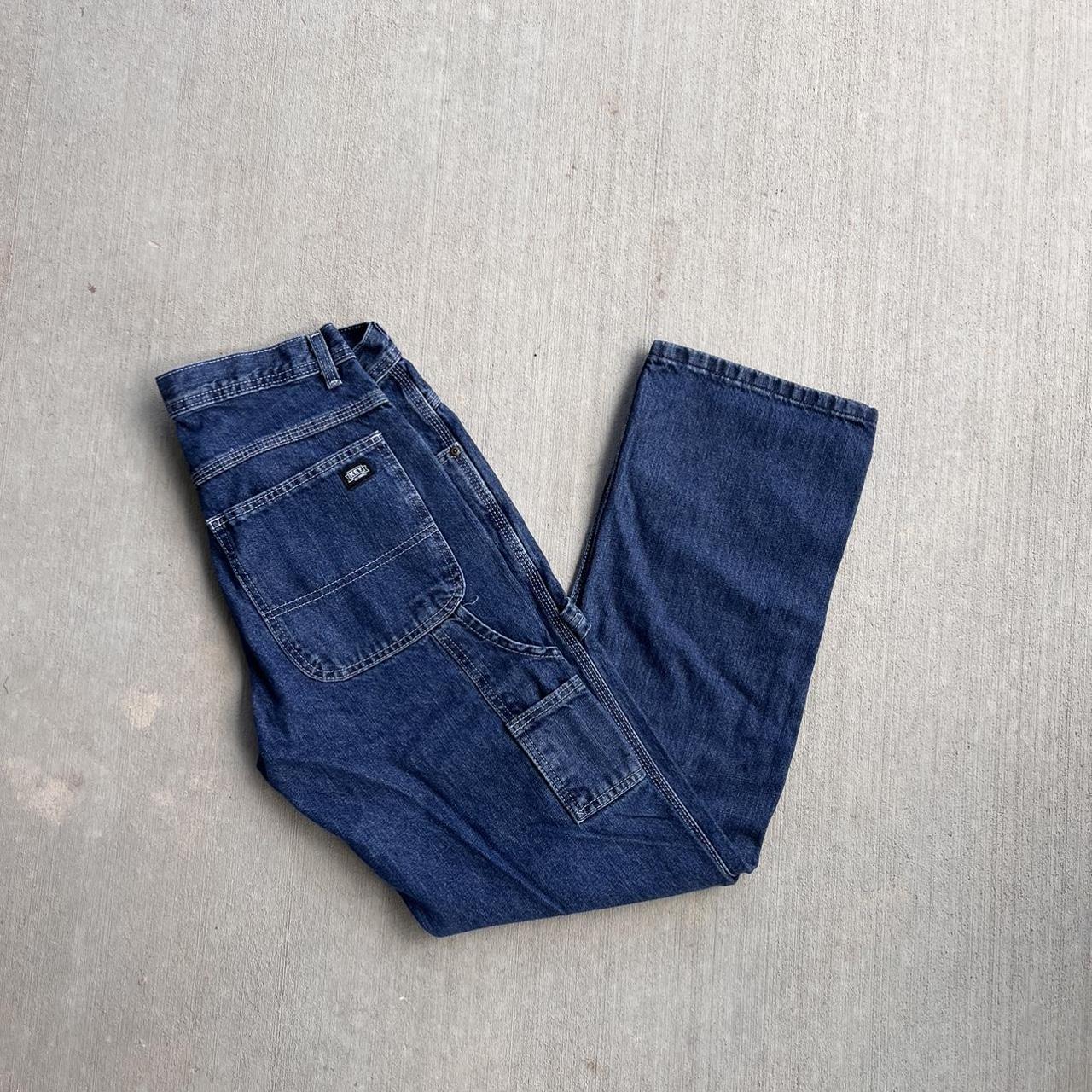 Vintage KEY Carpenter Jeans 30X32 - - - #carpenters... - Depop