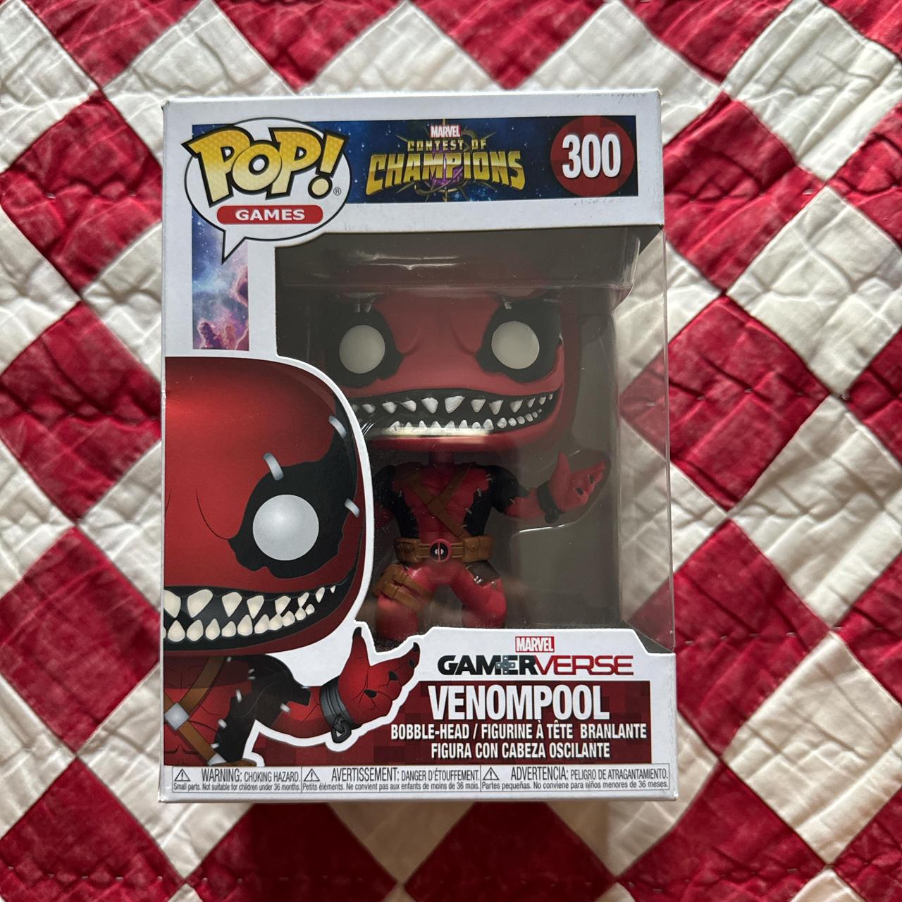 marvel contest of champions venompool funko pop... | Depop
