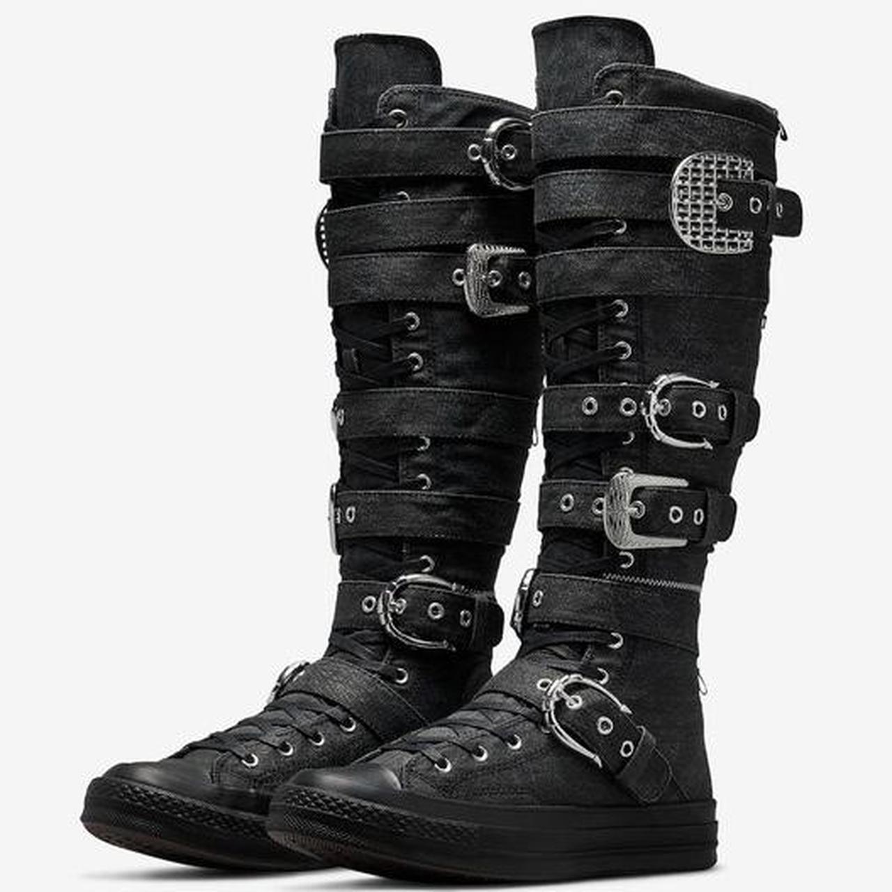 Converse x Martine Ali Knee High Sneakers Open to... - Depop