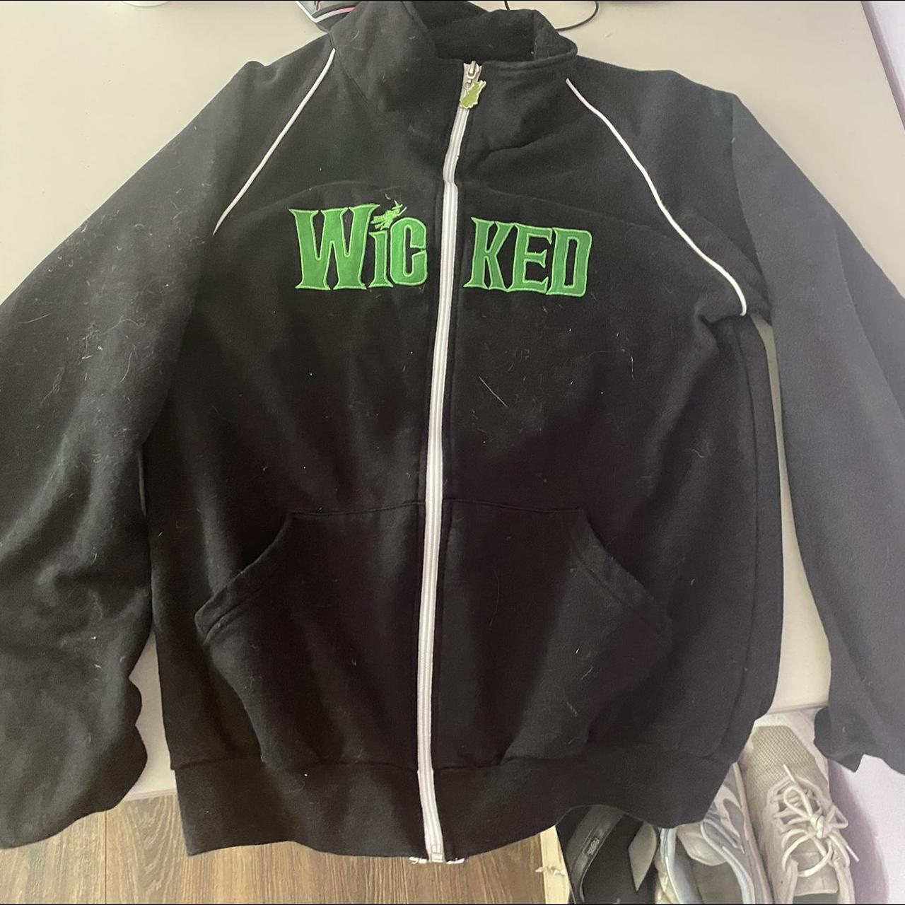 Vintage Wicked zipper Jacket - Depop