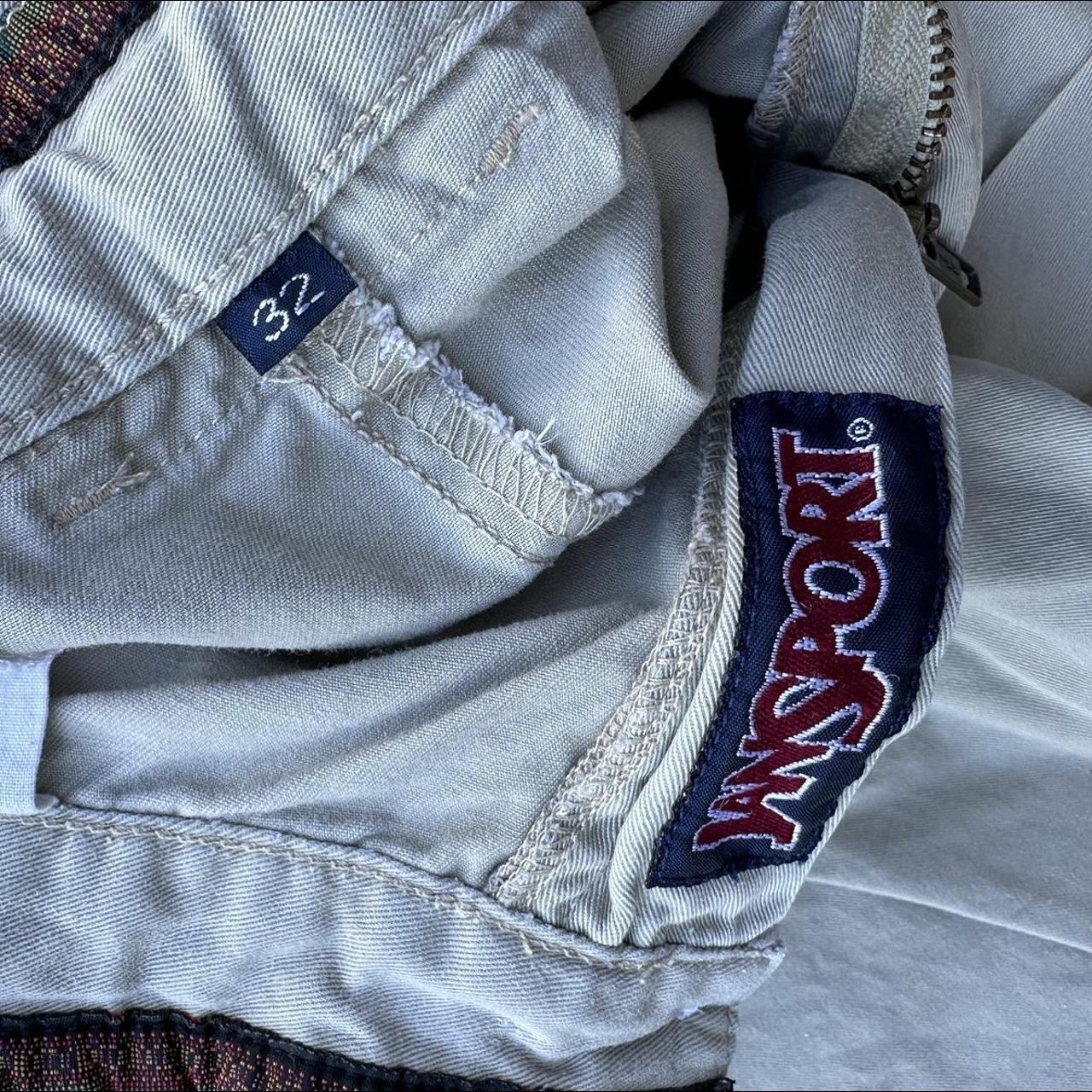 Vtg Late 90’s Jansport chino shorts Waist: 32... - Depop