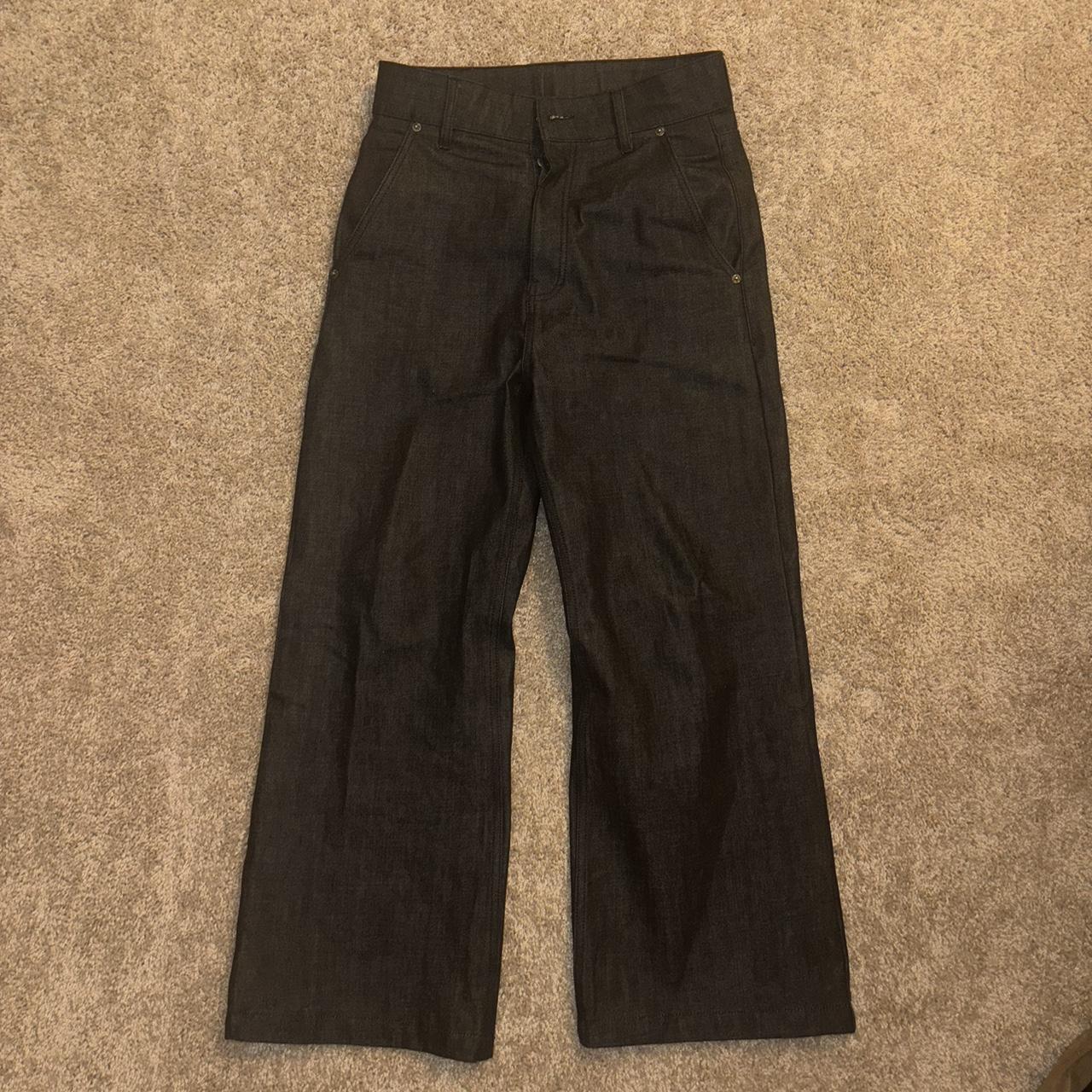 juno rinse dark japanese selvedge denim good... | Depop