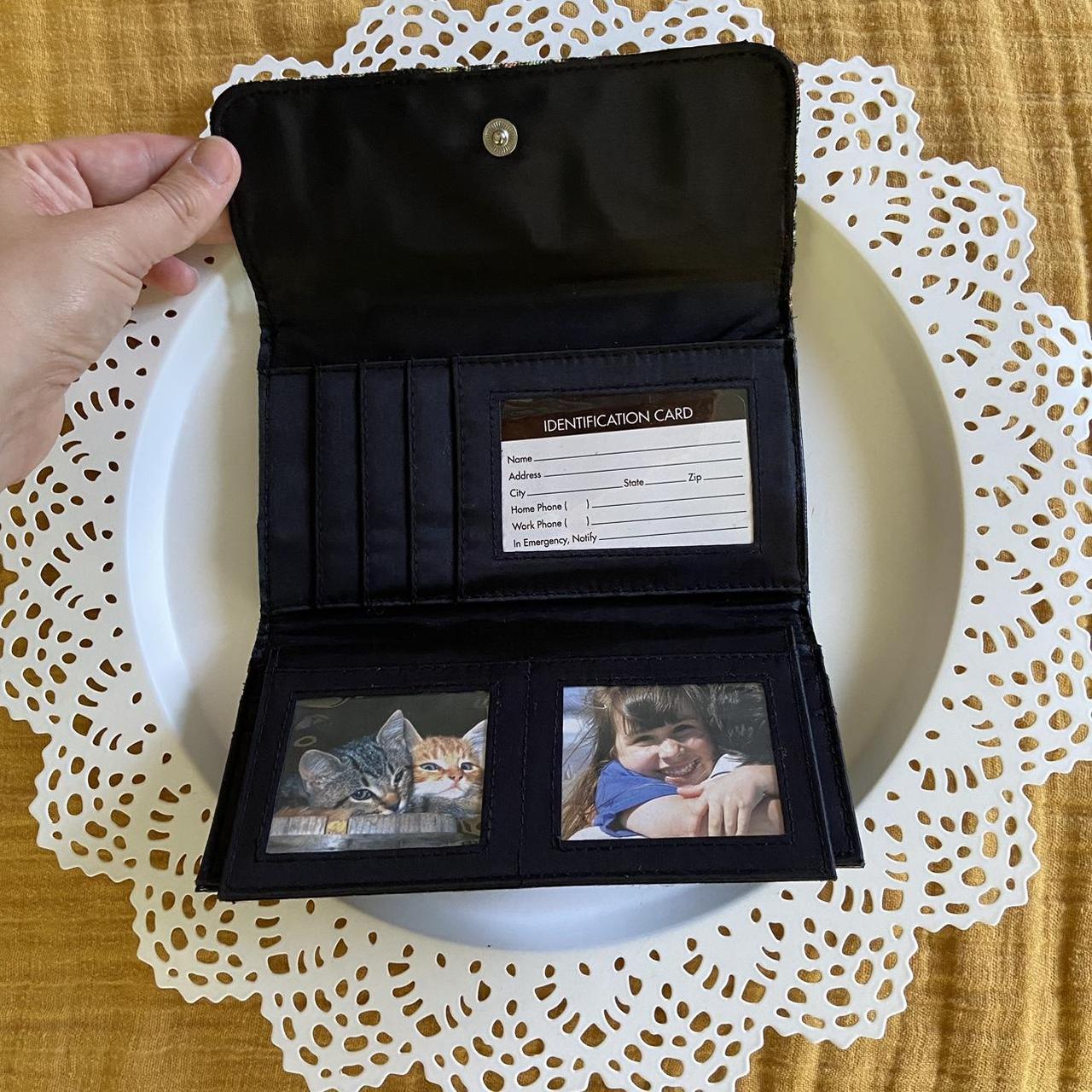 NWOT Vintage Floral Tapestry Wallet by Totes.... - Depop