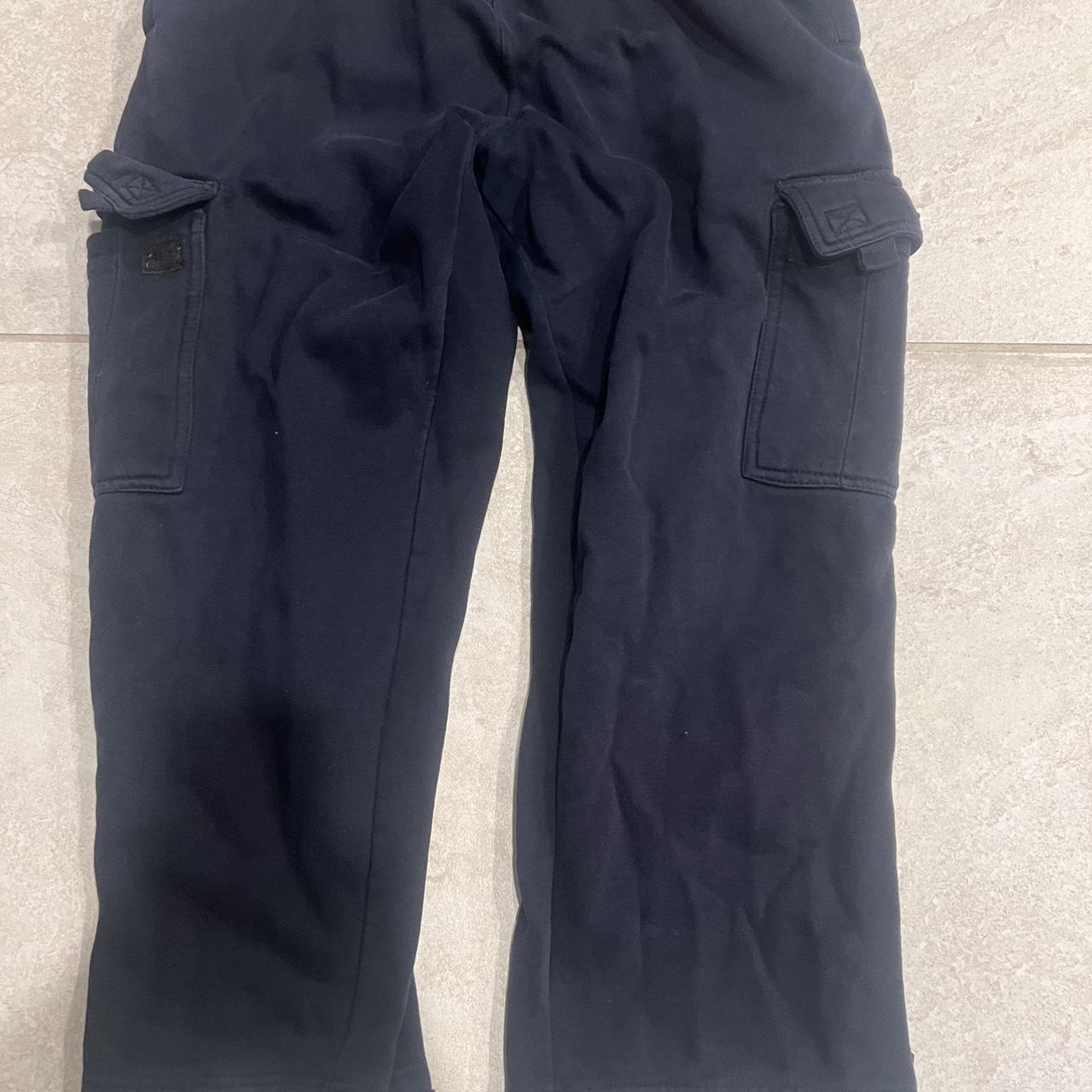 Navy Pro club sweats Size M | Depop