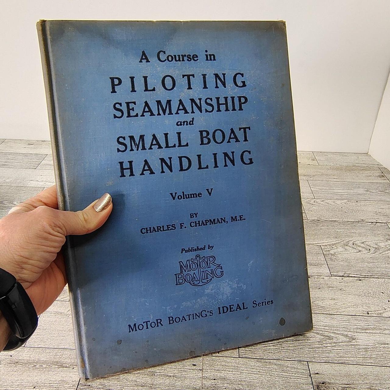 1940 Piloting Seamanship Small Boat Handling Course... | Depop