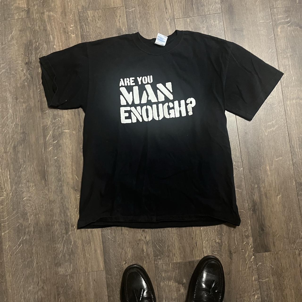 are you man enough? men’s medium #beans #epic - Depop