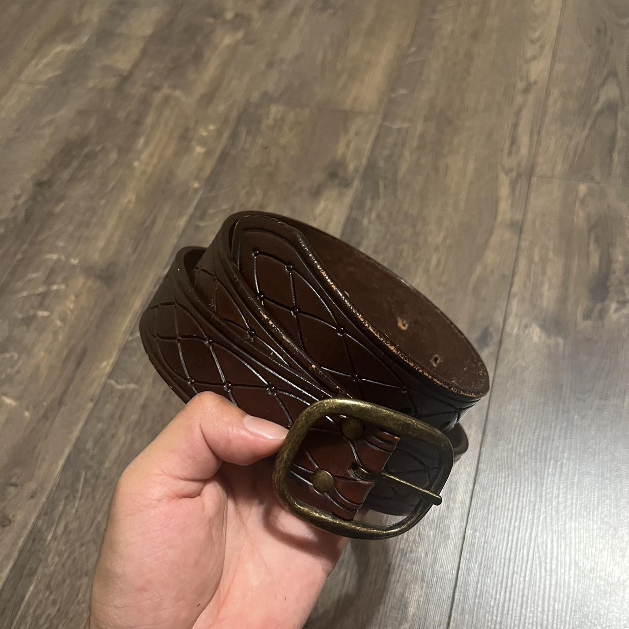 calm leather belt size 34 #belt - Depop