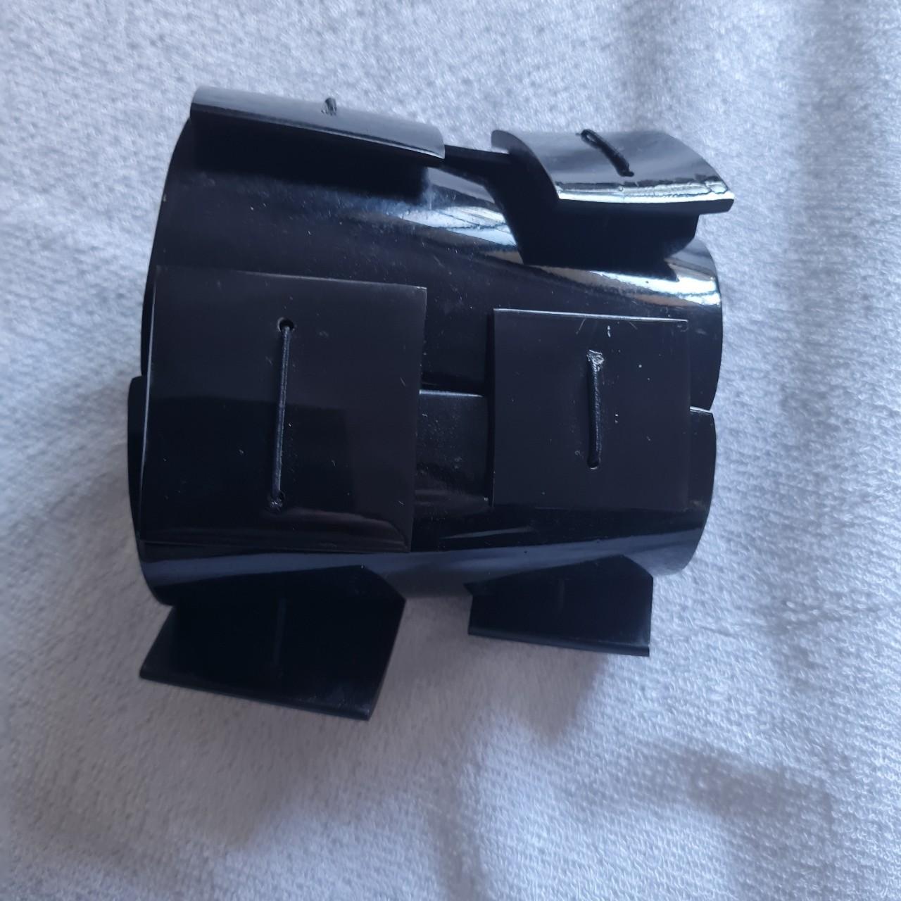 Alistair Trung black cuff. Elastic stretch binding... - Depop