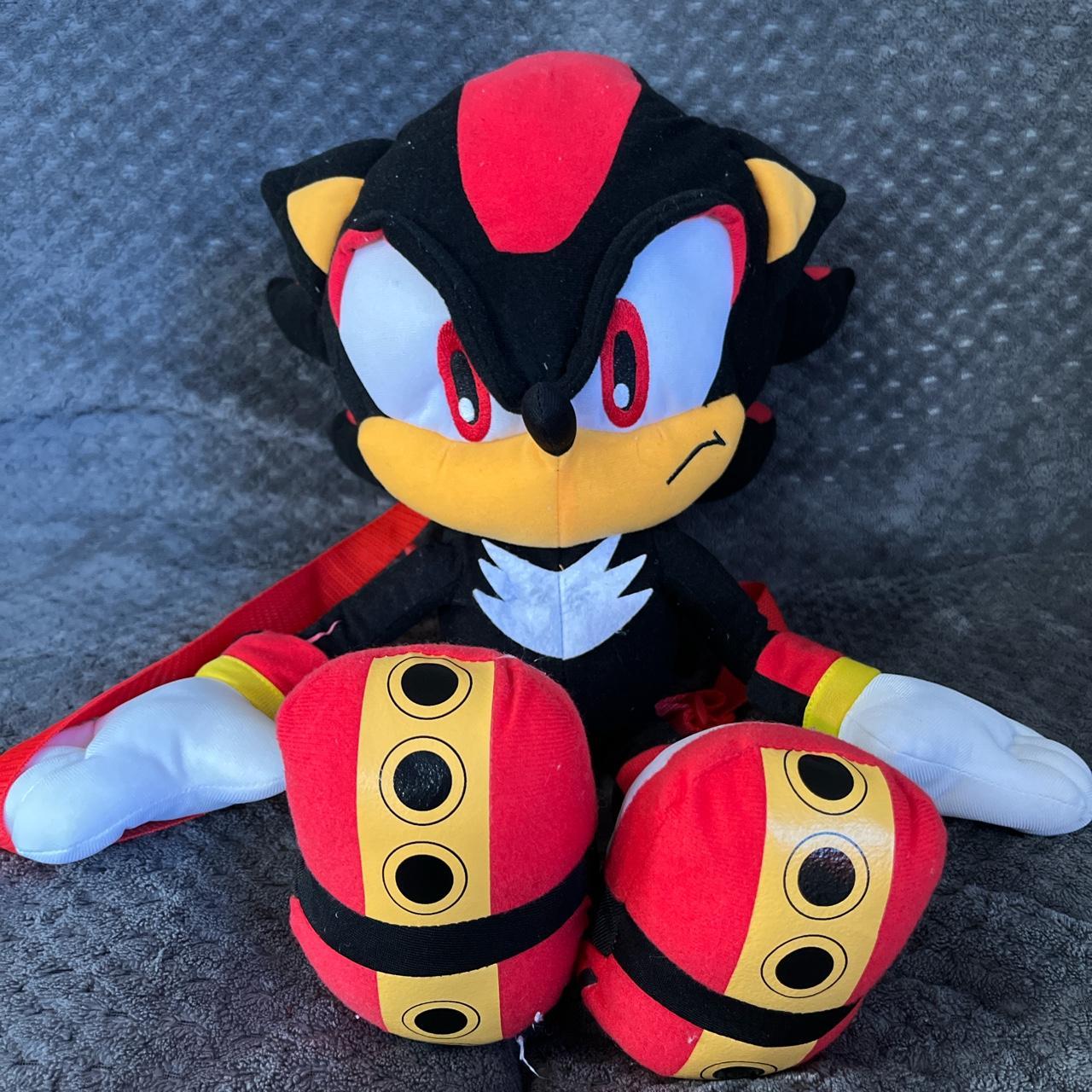 Shadow Plush Backpack Sold As Show Has... - Depop