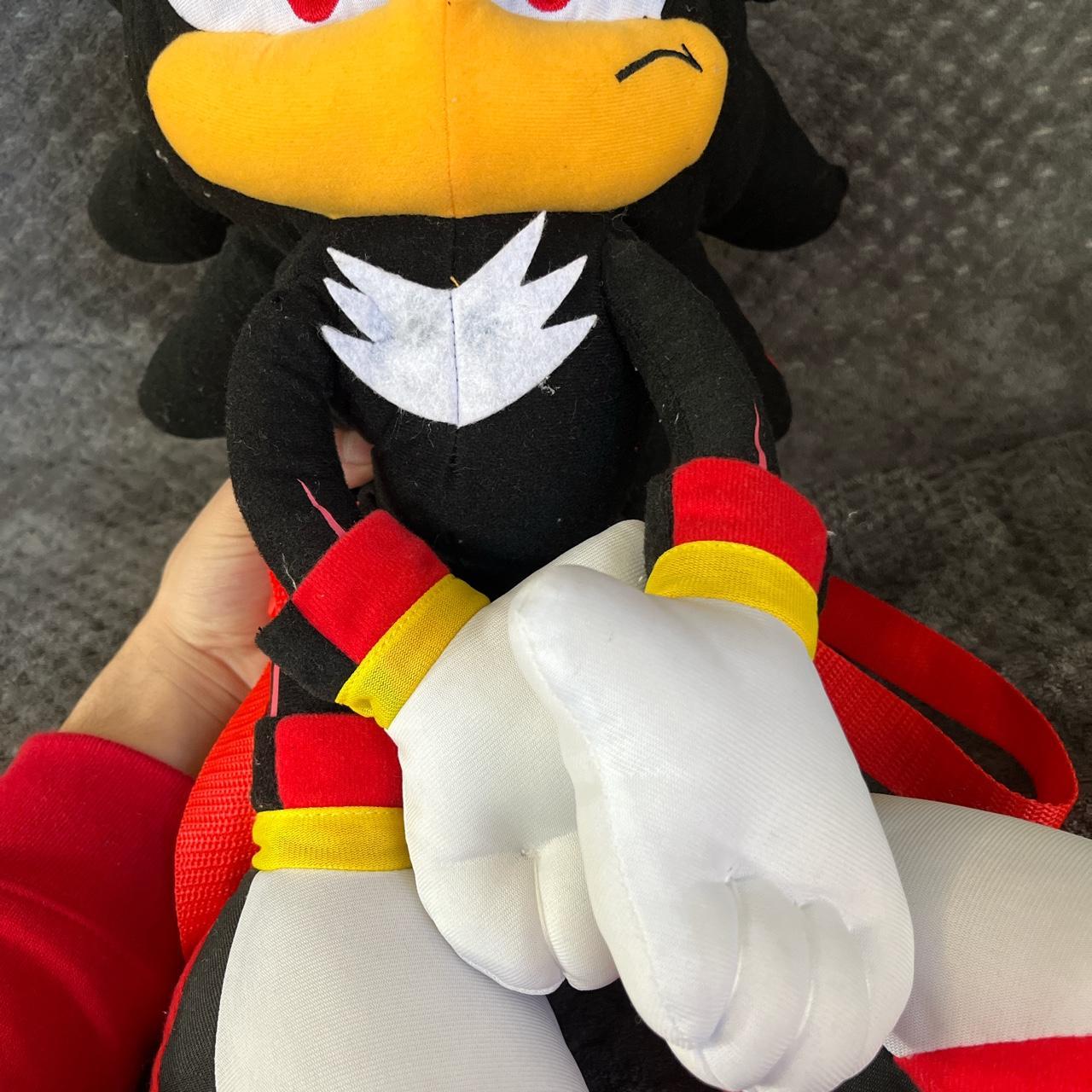 Shadow Plush Backpack Sold As Show Has... - Depop