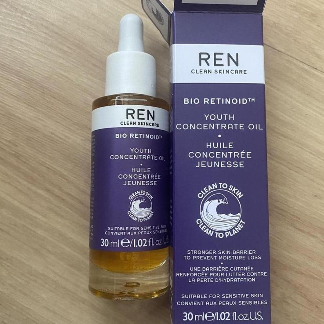 REN bio youth concentrate oil, for a stronger skin... - Depop