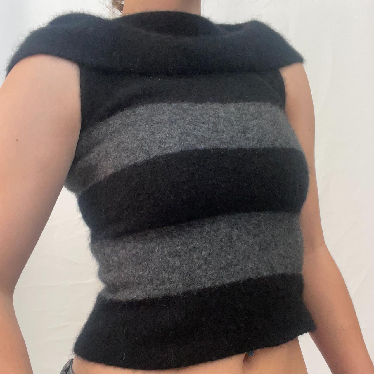 Genuine possum fur top Quite tight around the arms... - Depop