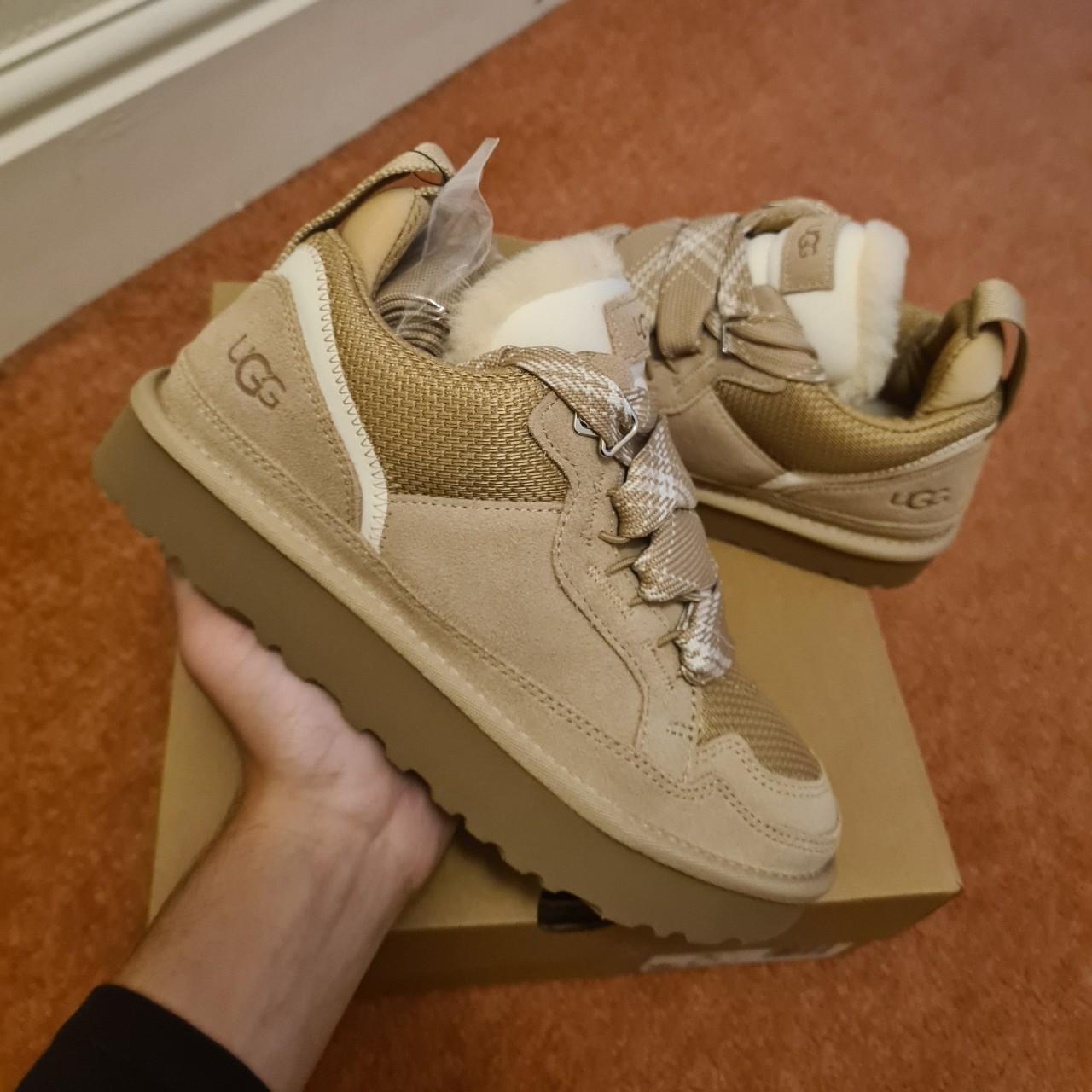 UGG lowmel trainers sand Brand new in box📦 Size UK... - Depop