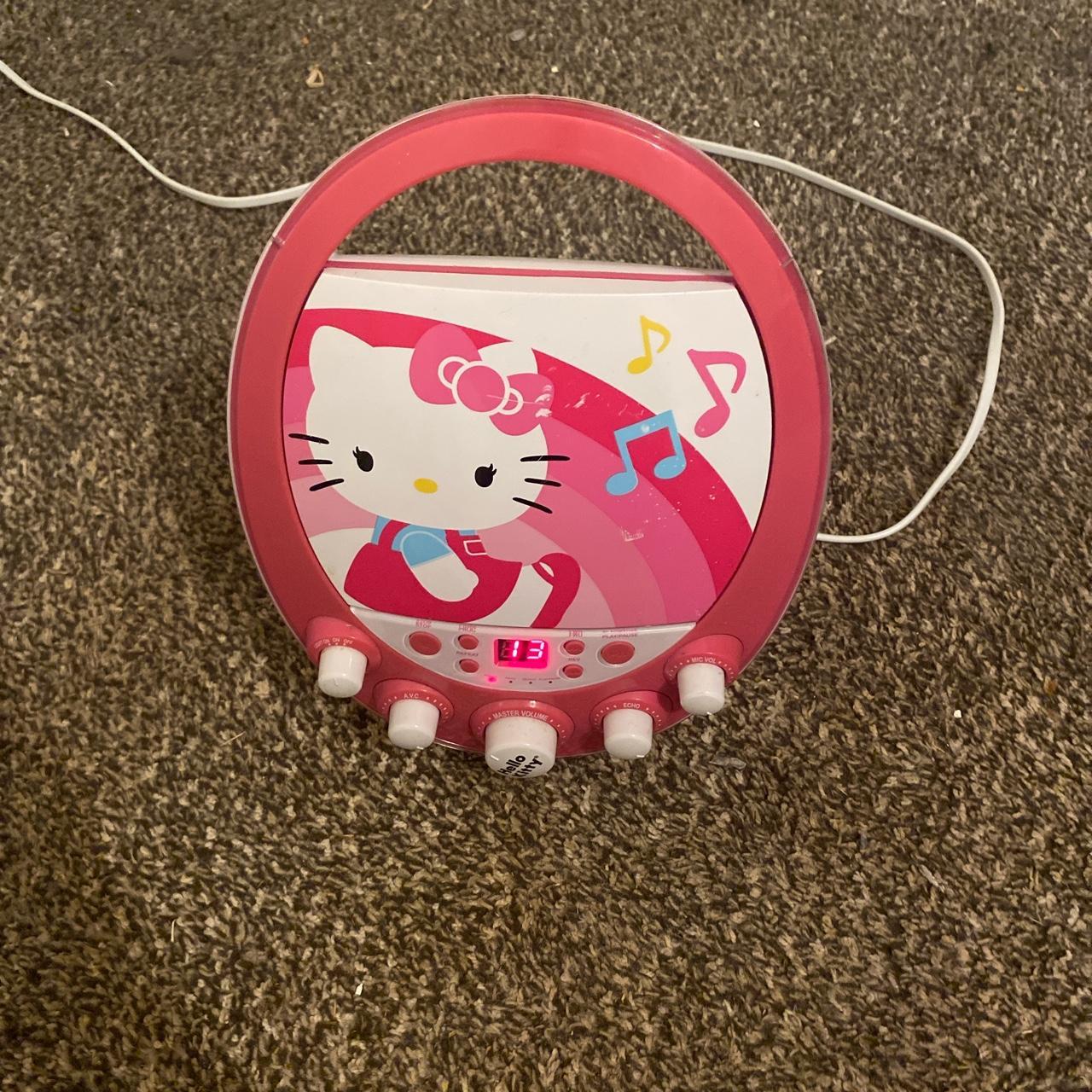 Hello Kitty White and Pink Cds-and-vinyl | Depop