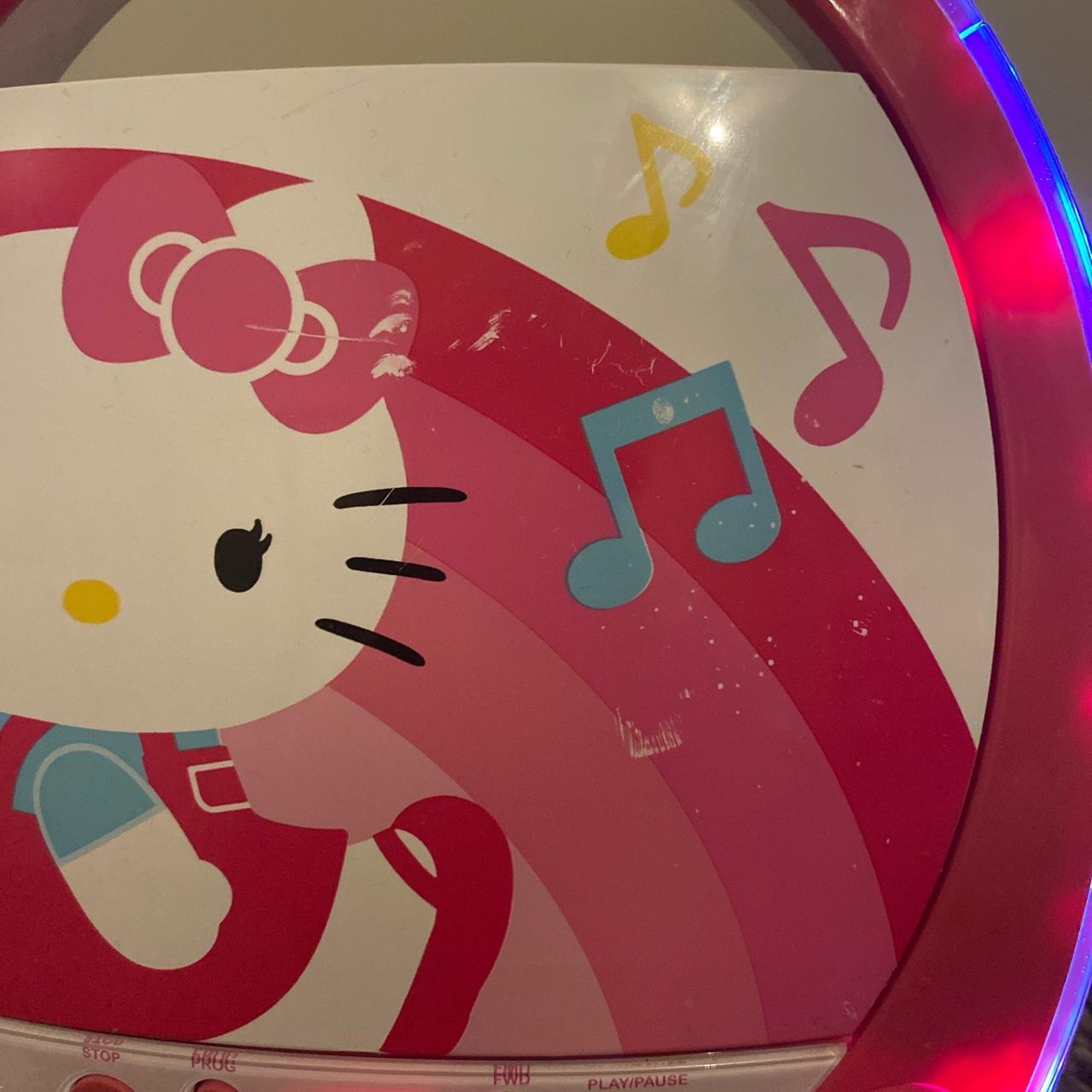 Hello Kitty White and Pink Cds-and-vinyl | Depop