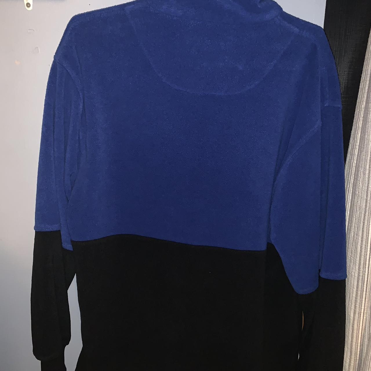 Classic 90’s VTG First Down Fleece Sweater 1/4 Zip... - Depop