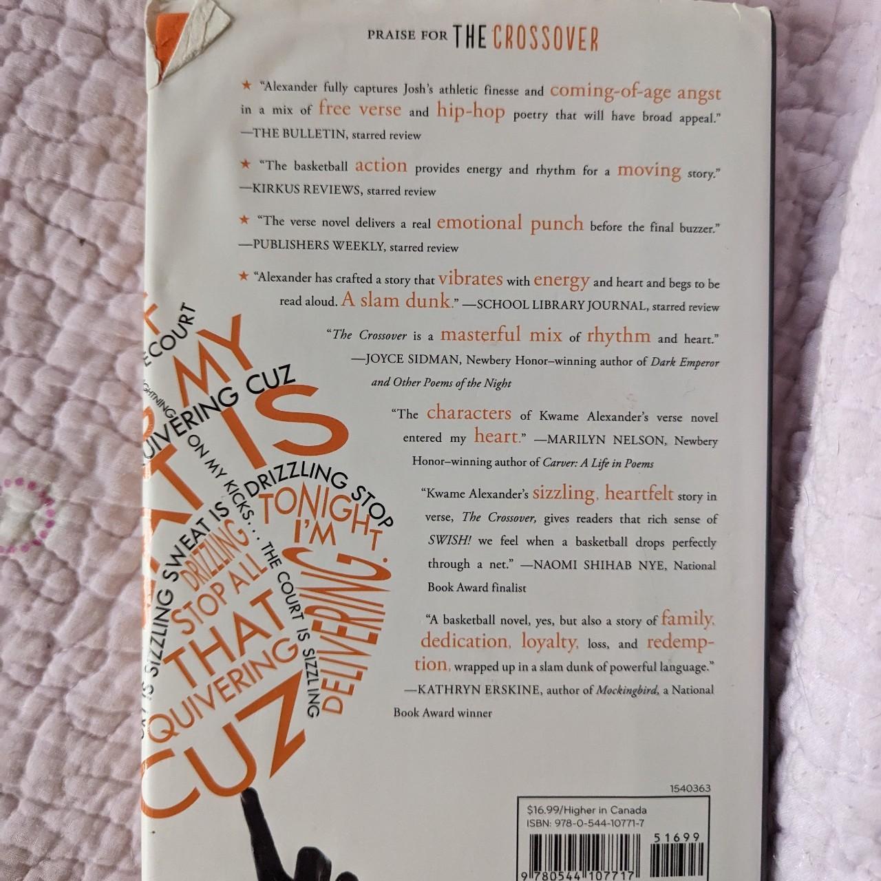 The Crossover Book Branded for exposure!! #book... - Depop