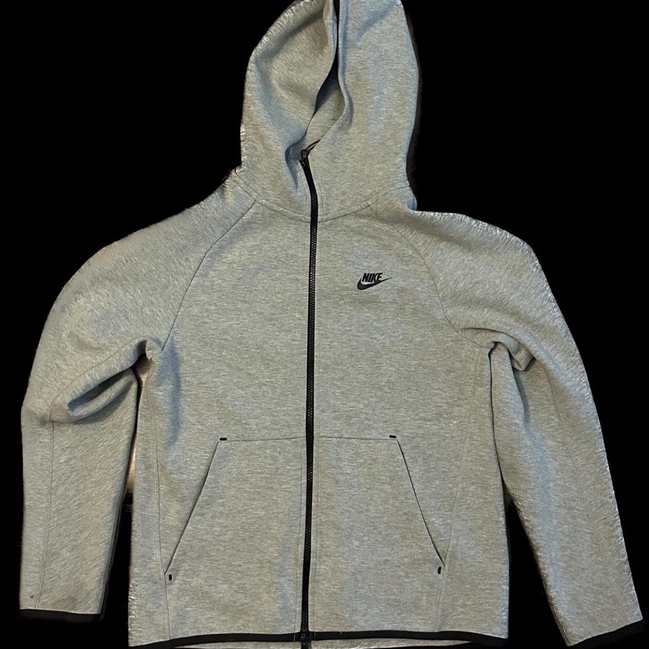 nike tech double zipper jacket - Depop