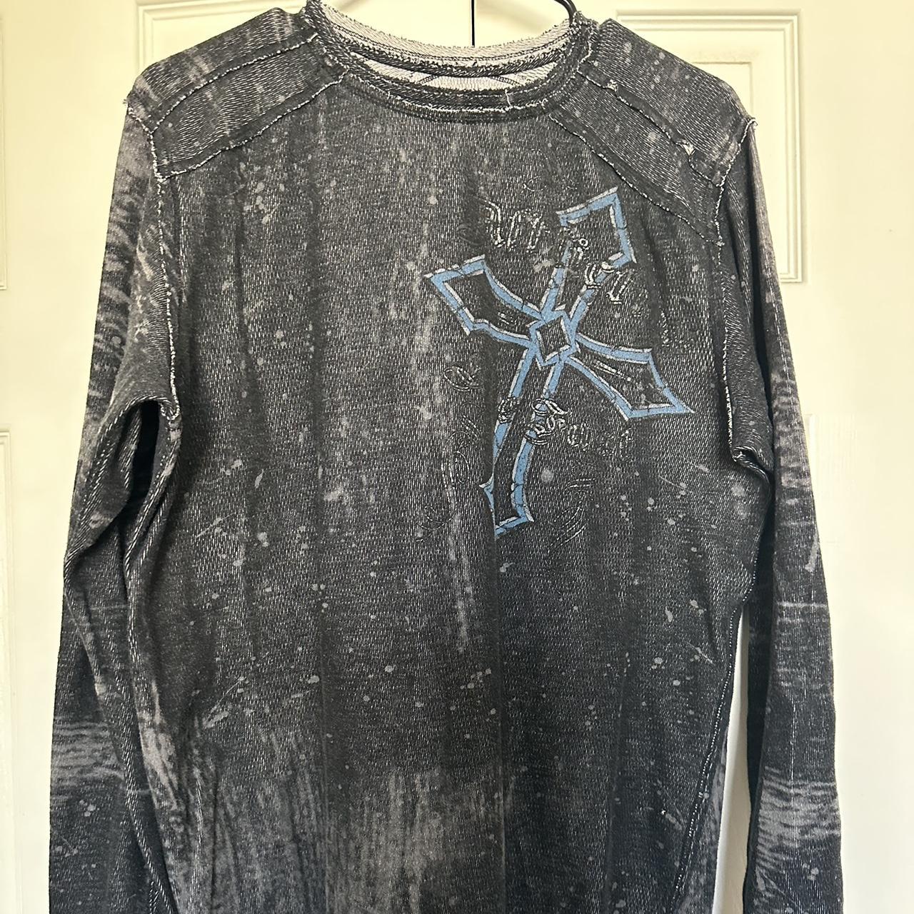 AFFLICTION THERMAL SIZE... - Depop